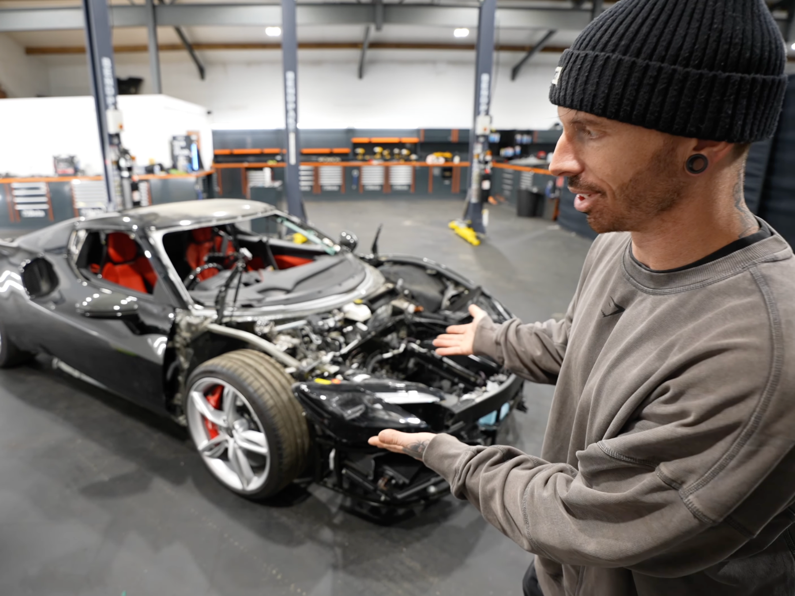 YouTuber Claims Ferrari Is Blocking His 296 GTB Rebuild - Autoblog