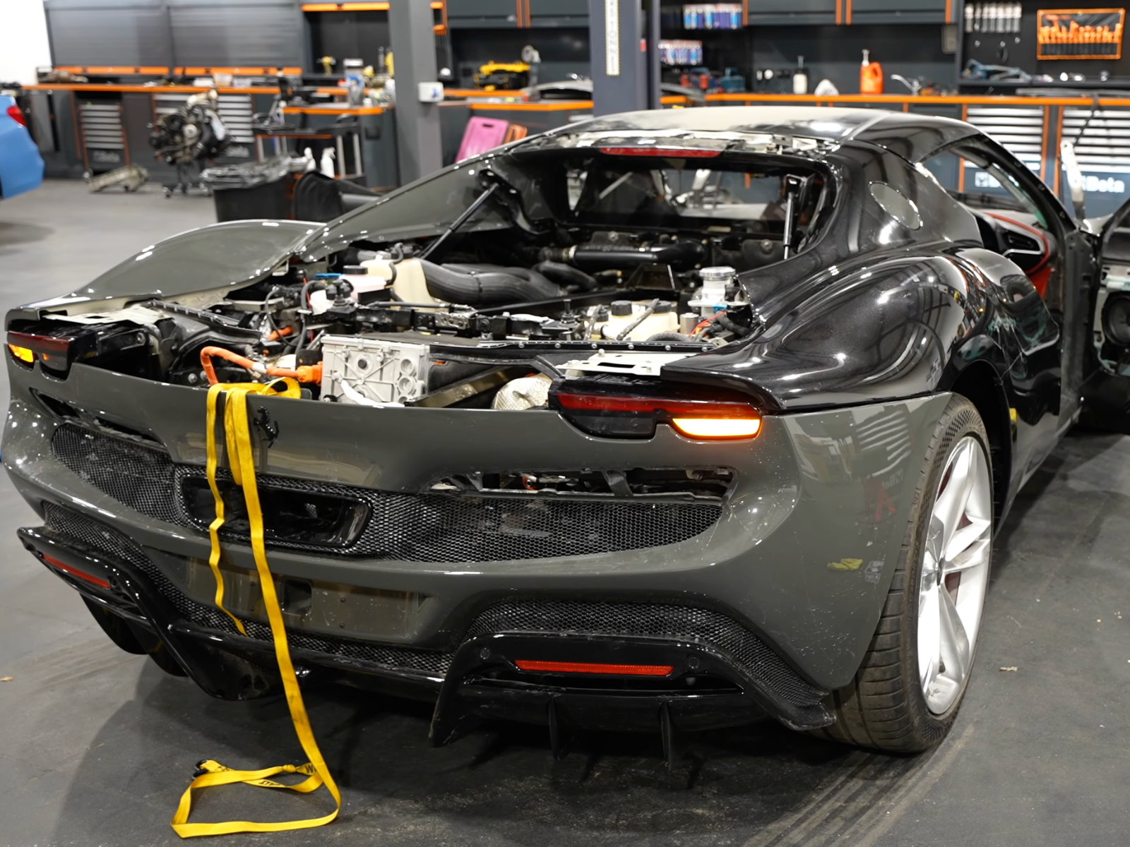 YouTuber Claims Ferrari Is Blocking His 296 GTB Rebuild - Autoblog
