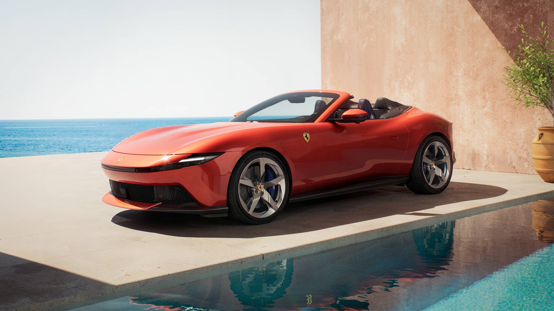 Ferrari’s New Amalfi Spider Brings 631 HP With the Top Down - Autoblog