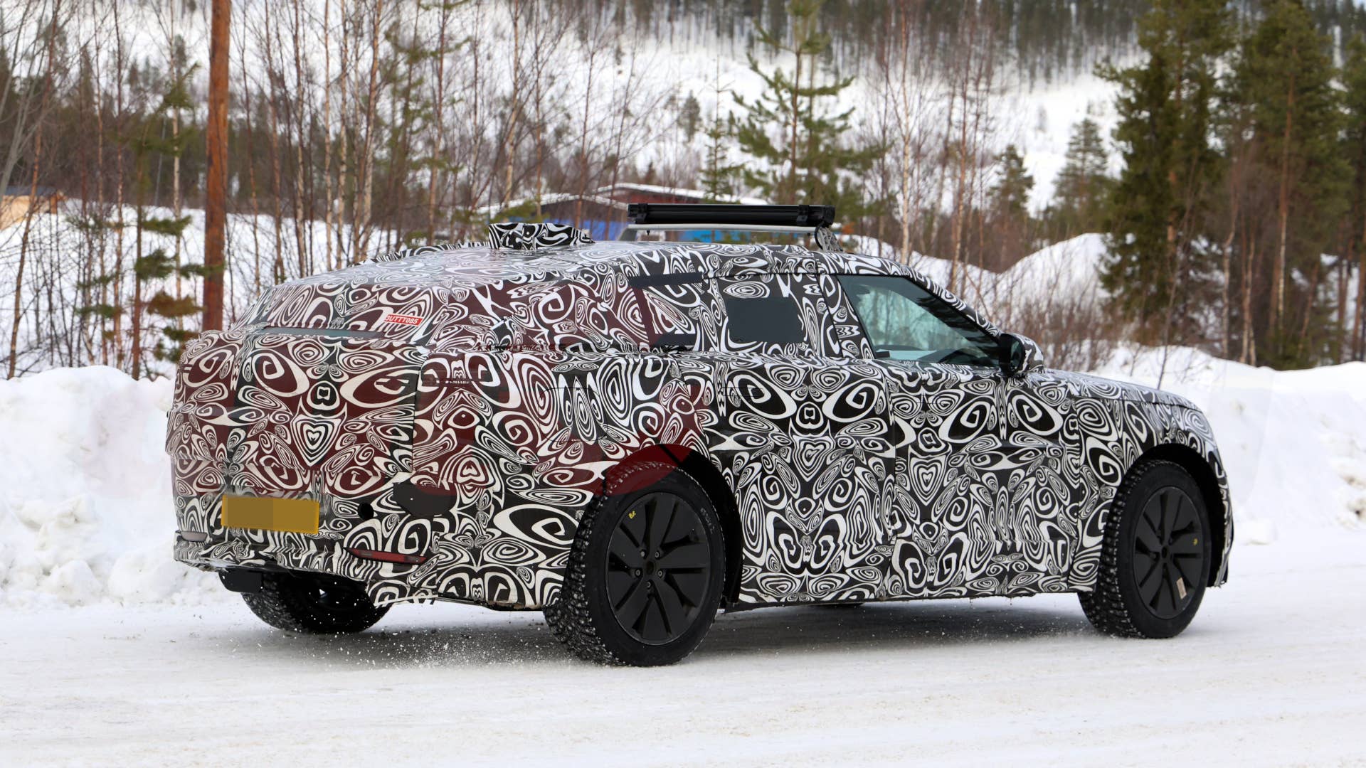 See Inside Range Rover's Strange New Velar EV Before You're Supposed To ...