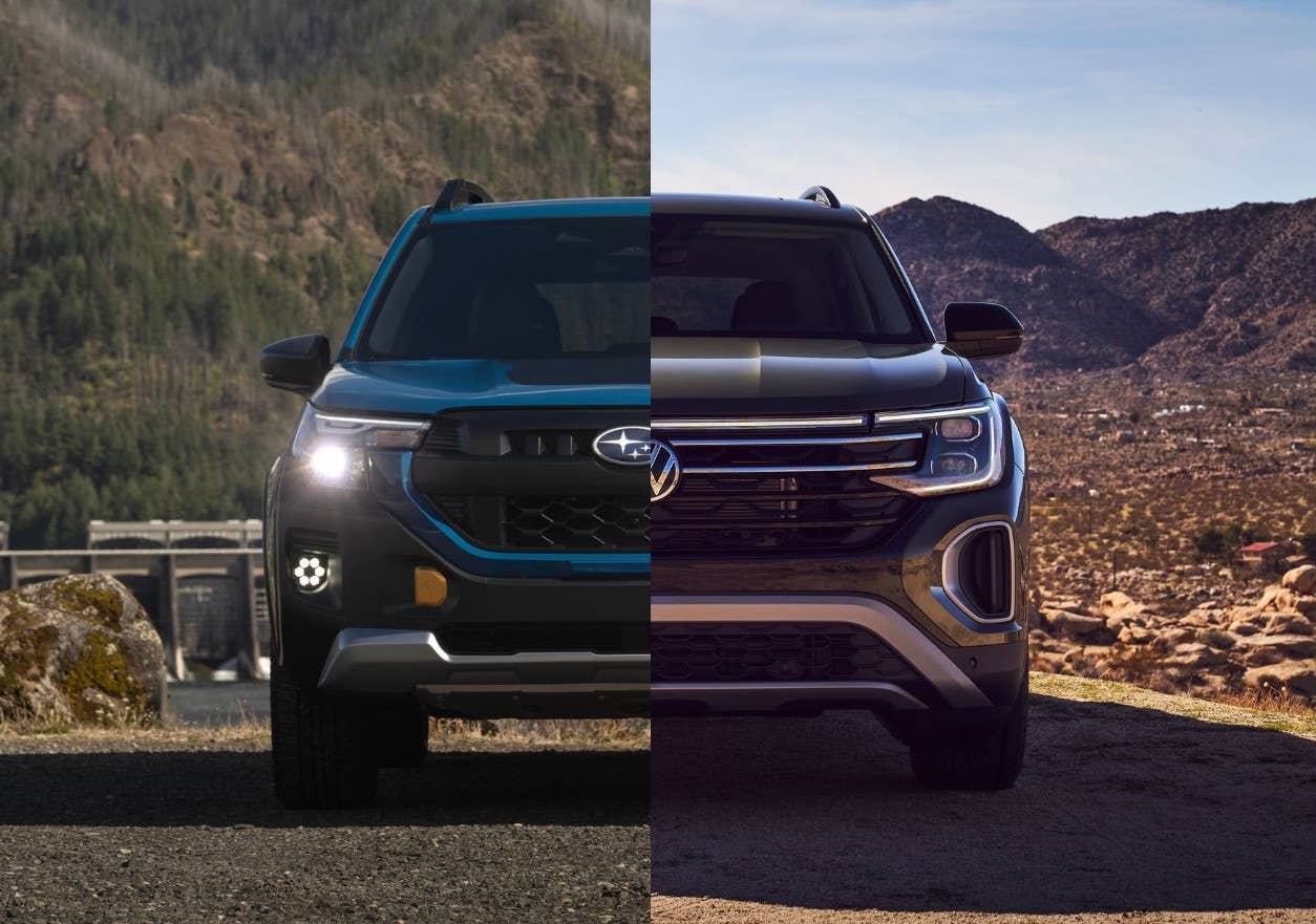 2026 Subaru Forester Wilderness vs. 2026 Volkswagen Atlas Peak Edition ...