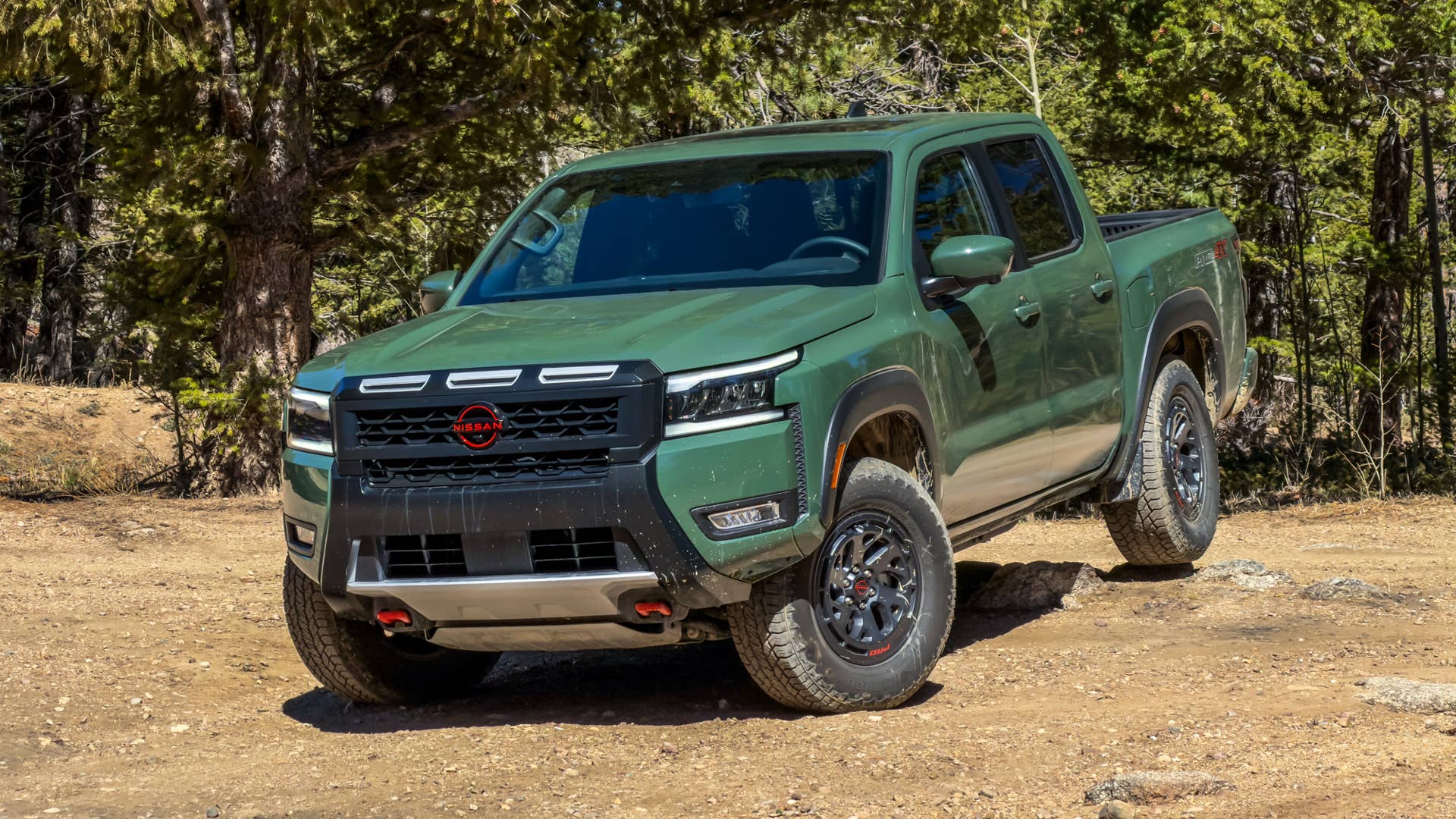 I Drove The 2025 Nissan Frontier Pro4X Off-Road: Here's How It Did ...
