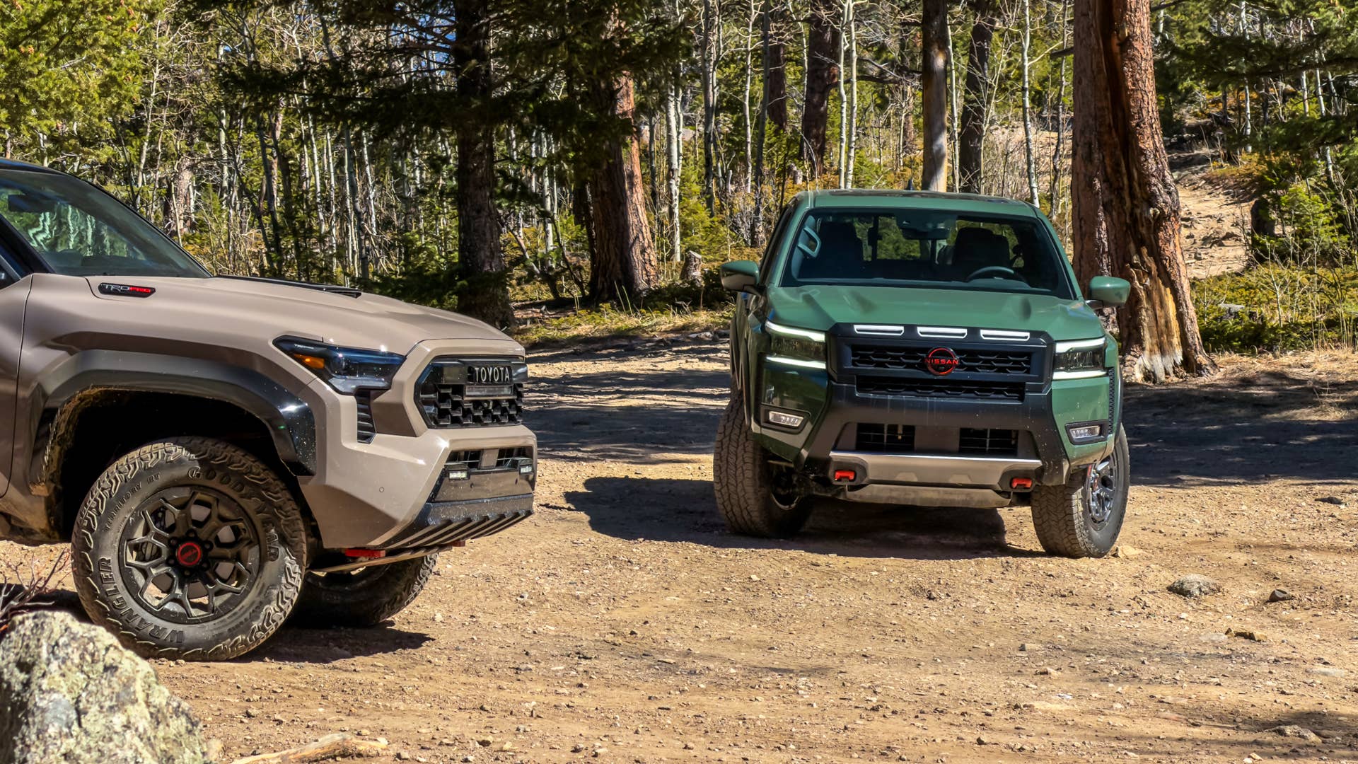 Off-Road Truck Battle: Nissan Frontier VS Toyota Tacoma - Autoblog