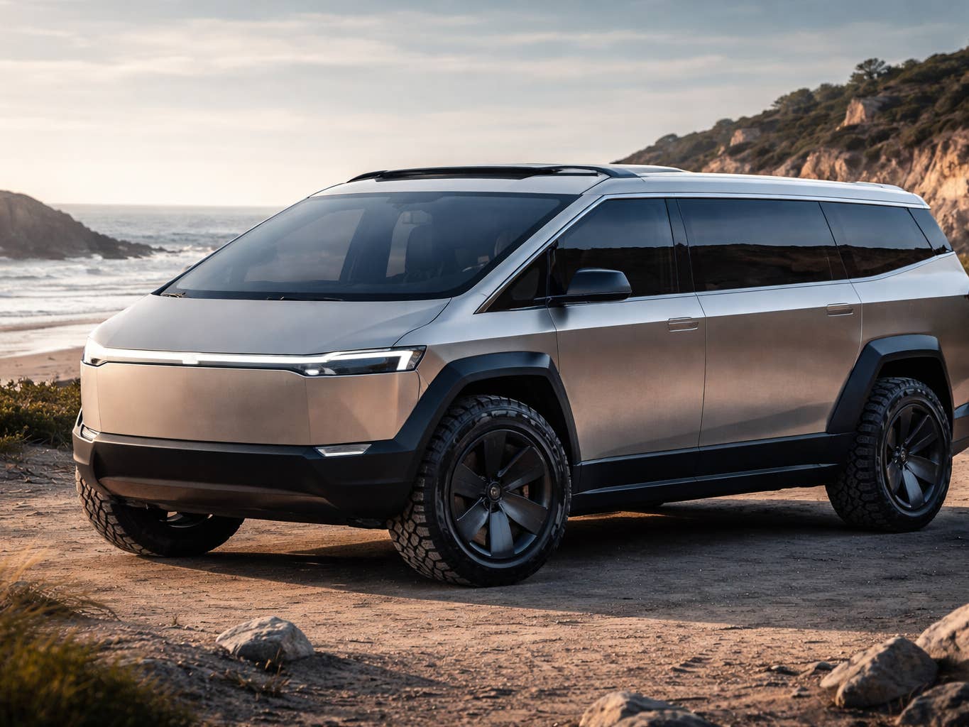 Elon Musk Says Tesla Is Making Something Cooler Than a Minivan - Autoblog