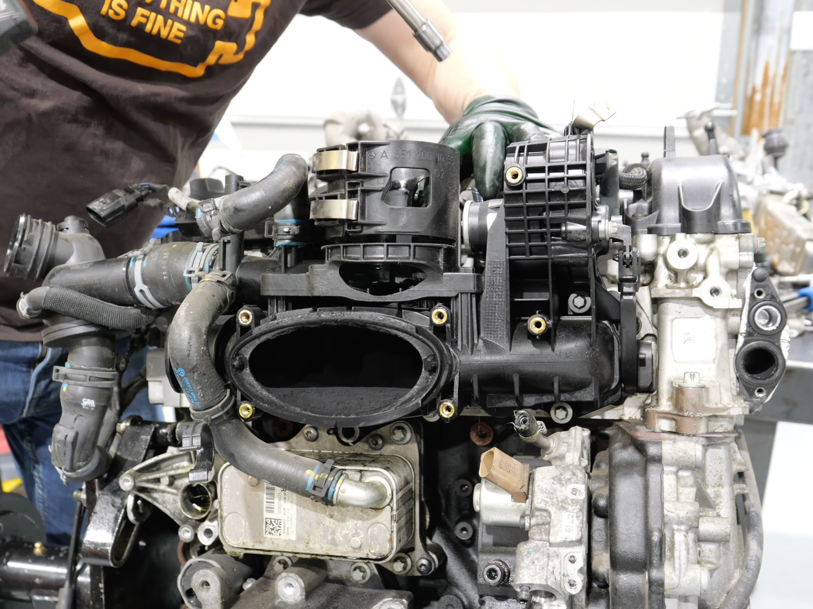 Teardown Shows Why This Mercedes Diesel Engine Failed - Autoblog