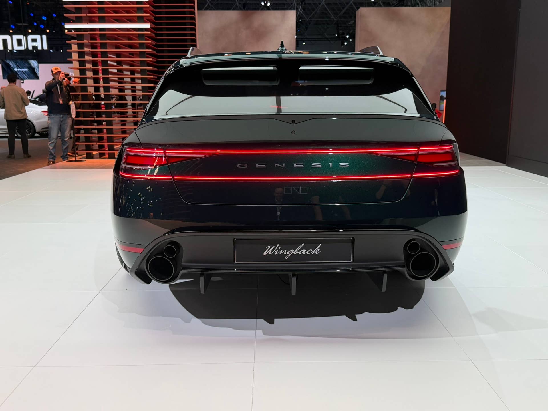 Genesis Just Shocked Us: The G90 Wingback Is Even Better in Person ...