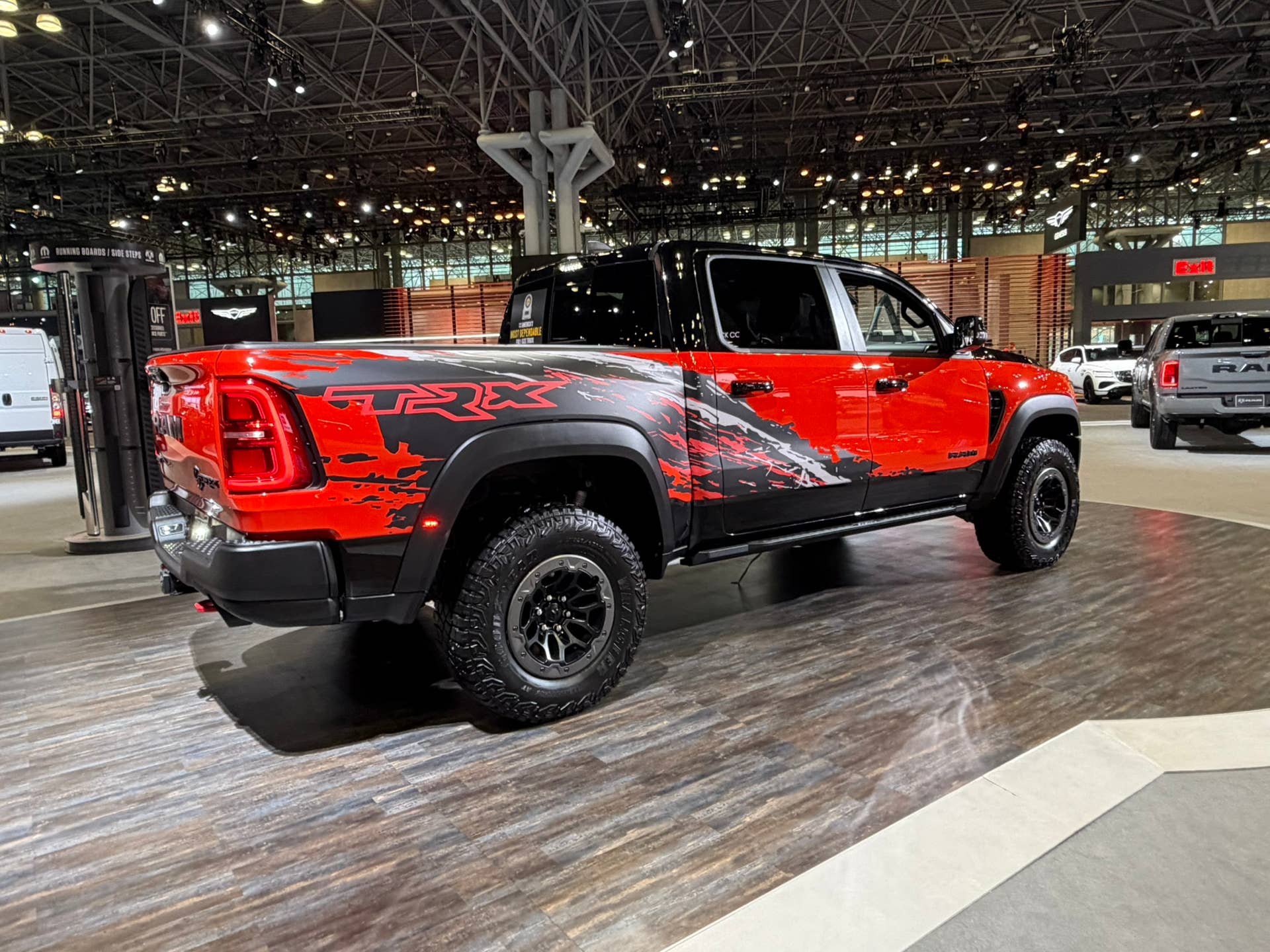Ram’s 777-HP TRX Bloodshot Night Edition Looks Even Wilder in Person ...