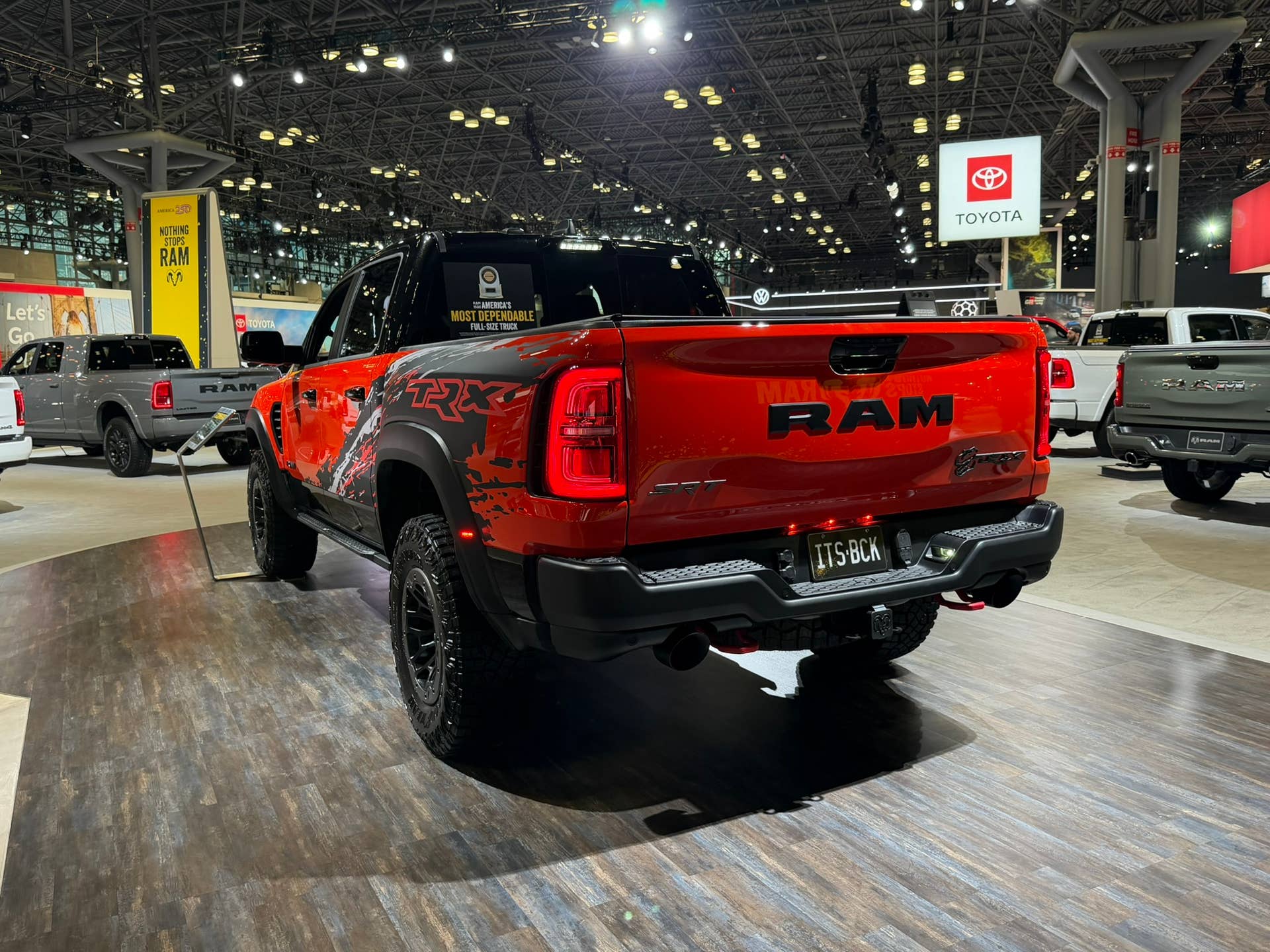 Ram’s 777-HP TRX Bloodshot Night Edition Looks Even Wilder in Person ...