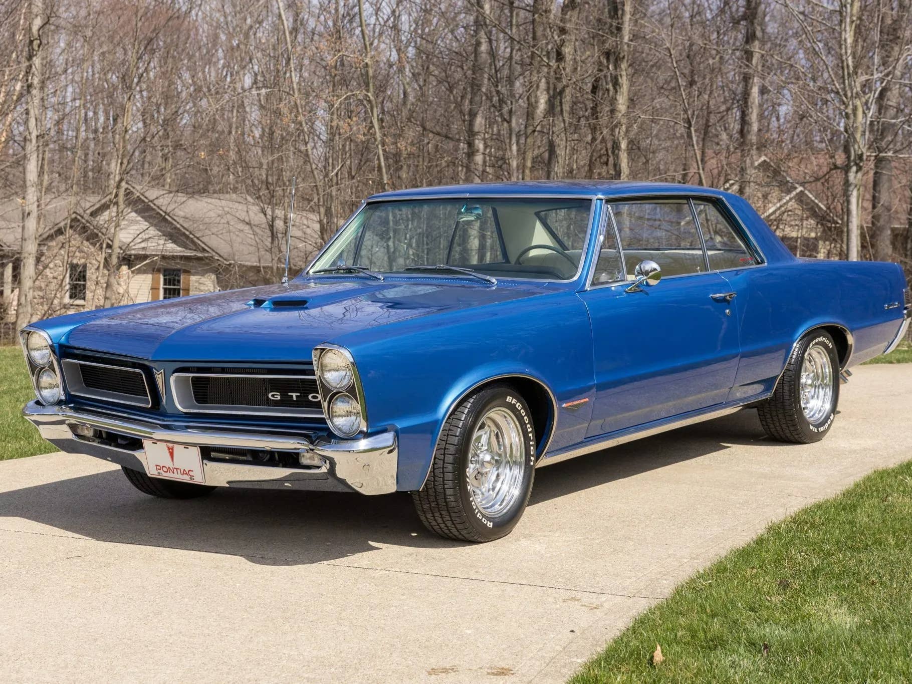 1965 Pontiac GTO With 400ci Tri-Power V8 For Sale At $... - Autoblog