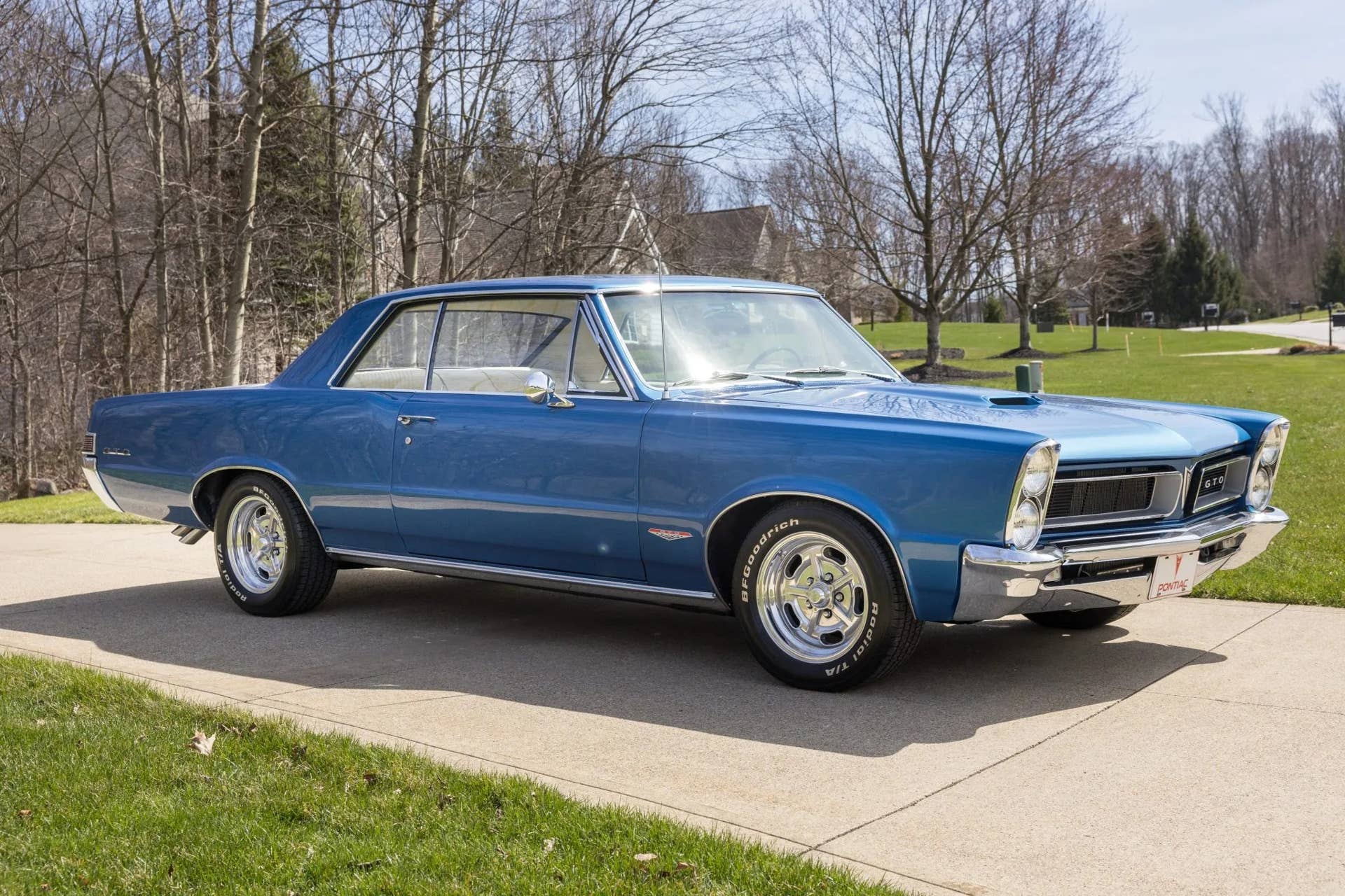 1965 Pontiac GTO With 400ci Tri-Power V8 For Sale At $... - Autoblog