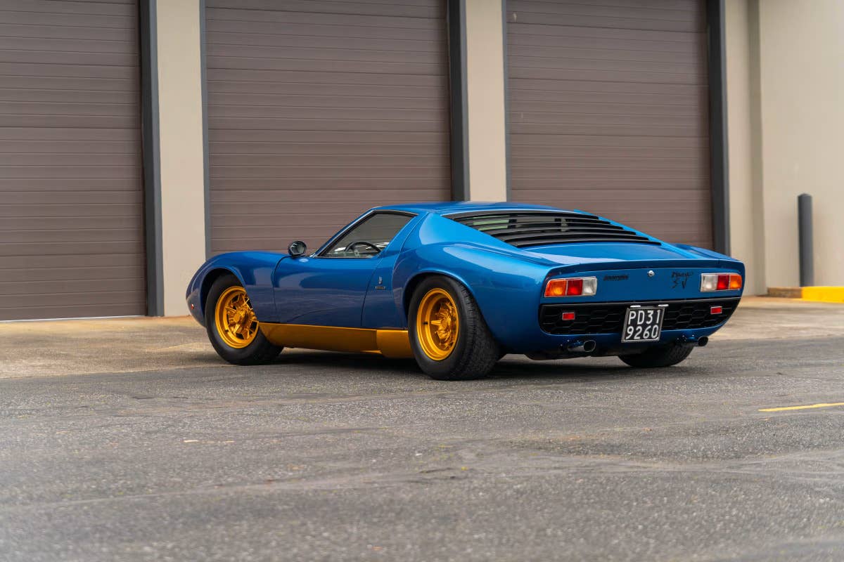 This One-Off Lamborghini Miura SV Could Break Records at Auction - Autoblog