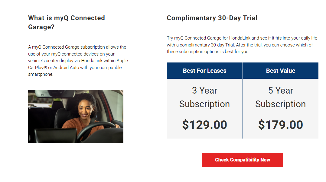 Honda Drivers Now Have to Pay a Subscription to Open Their Garage Door ...