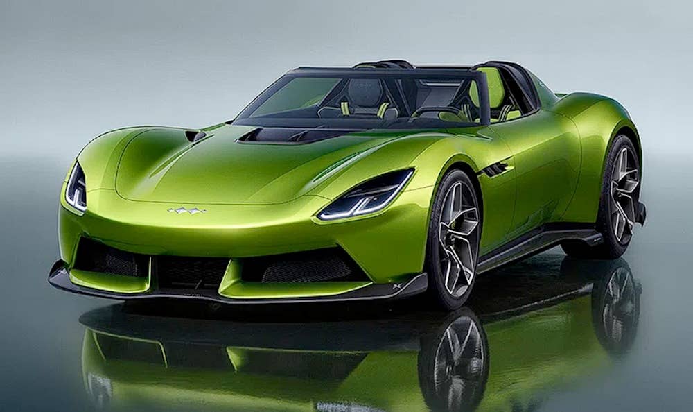 BYD Reveals Formula X Electric Convertible With Supercar Doors - Autoblog