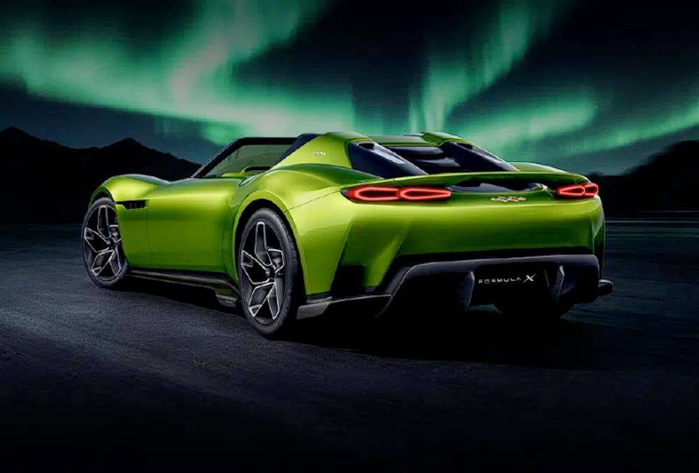 BYD Reveals Formula X Electric Convertible With Supercar Doors - Autoblog