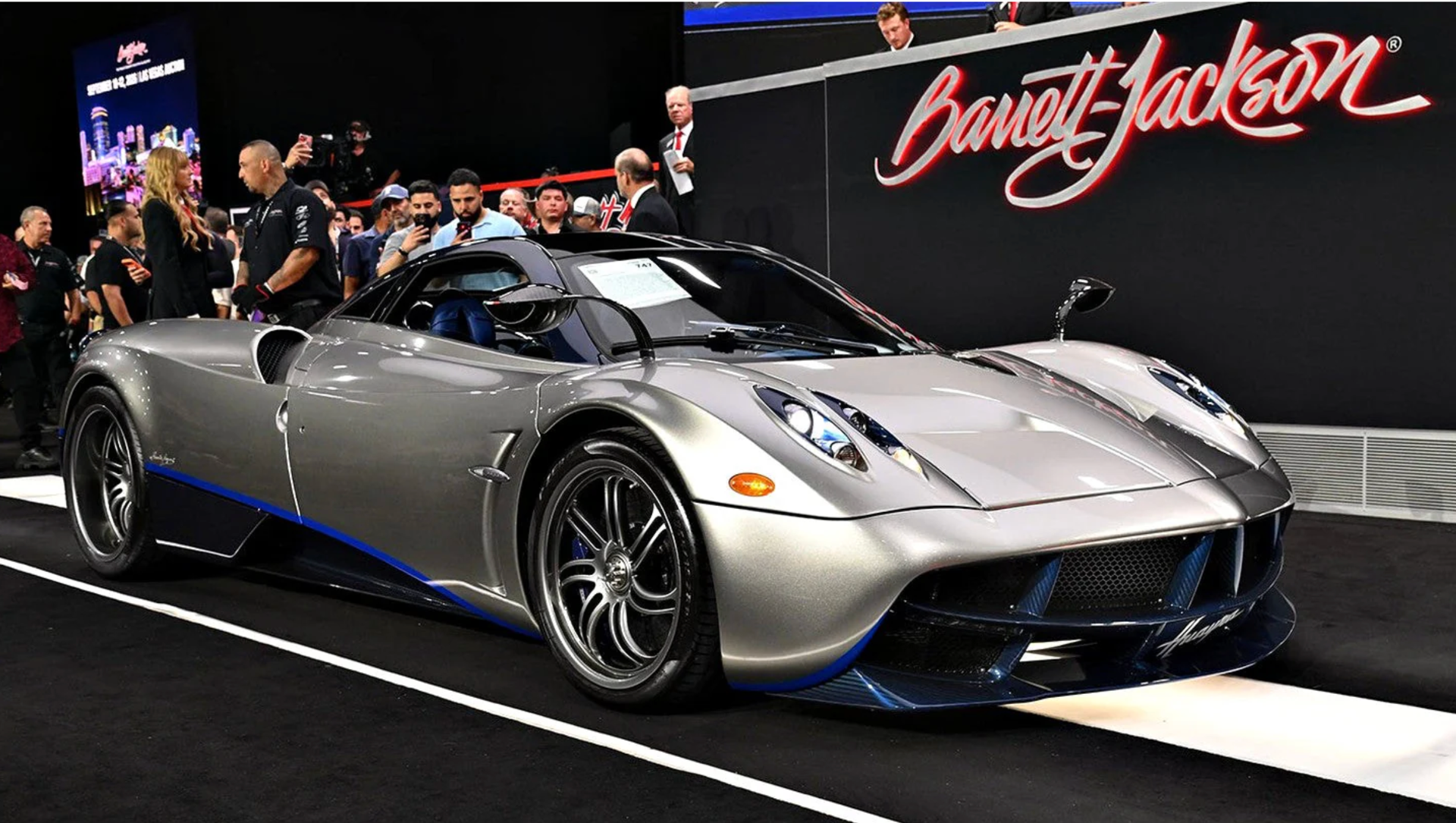 Pagani Huayra Sells for $3.19 Million, Sets Record at Barrett-Jackson ...