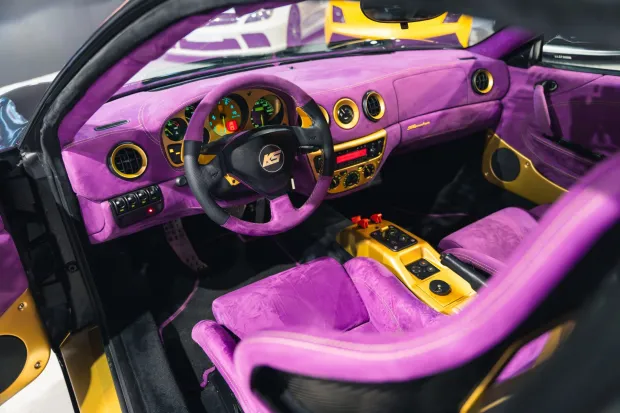 Ferrari Actually Approved This Wild Purple and Gold 360 Modena - Autoblog