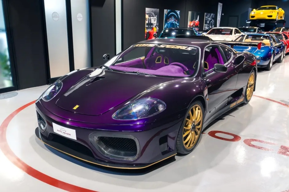 Ferrari Actually Approved This Wild Purple and Gold 360 Modena - Autoblog