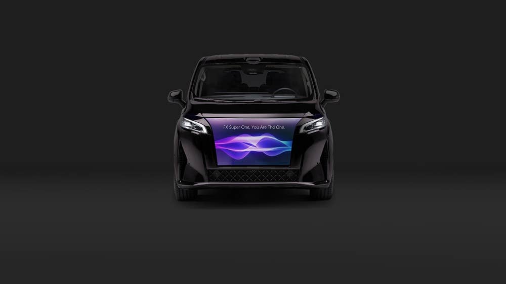 Faraday Future FX Super One Minivan Delayed Before It Even Launches ...