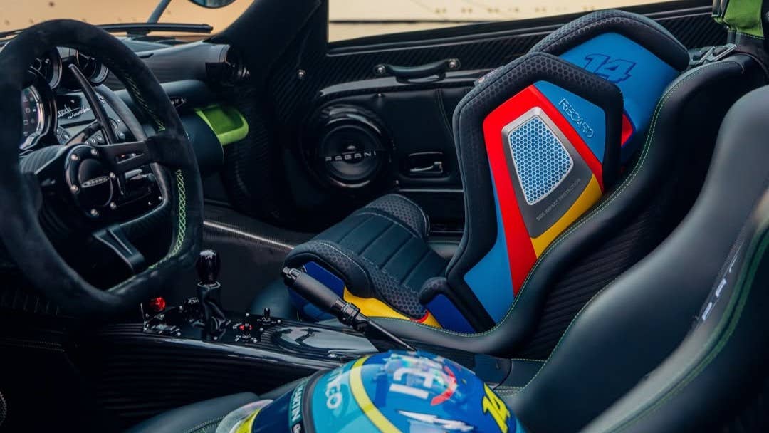 Fernando Alonso’s New $11.7 Million Pagani Is A One-Off Manual Hypercar ...