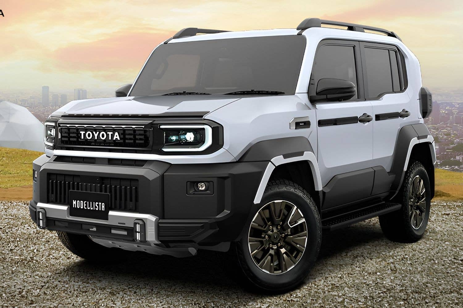 Toyota Is Already Dressing Up The Land Cruiser FJ With Modellista Parts ...