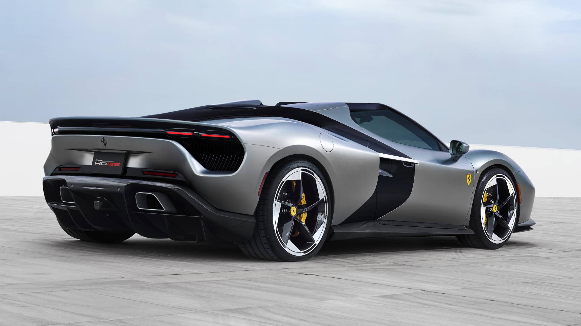 Ferrari HC25 Is A One-Off V8 Roadster Built From The F8 Spider - Autoblog