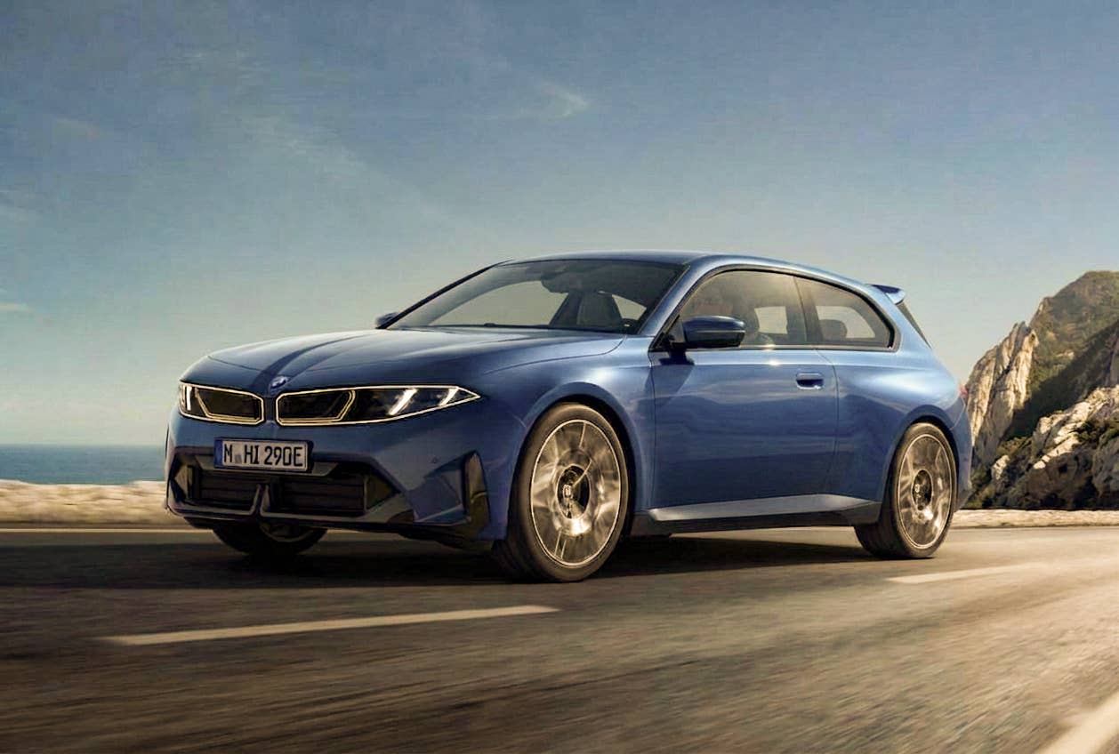 BMW’s Next Small EV Looks Like A Rear-Drive Hot Hatch - Autoblog