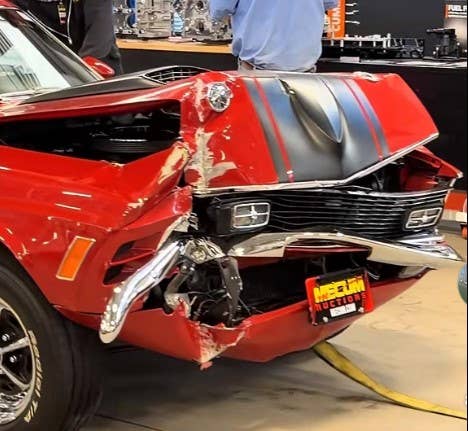 Ford Mustang Mach 1 Auction Crash Turns Into A Collector’s Nightmare ...