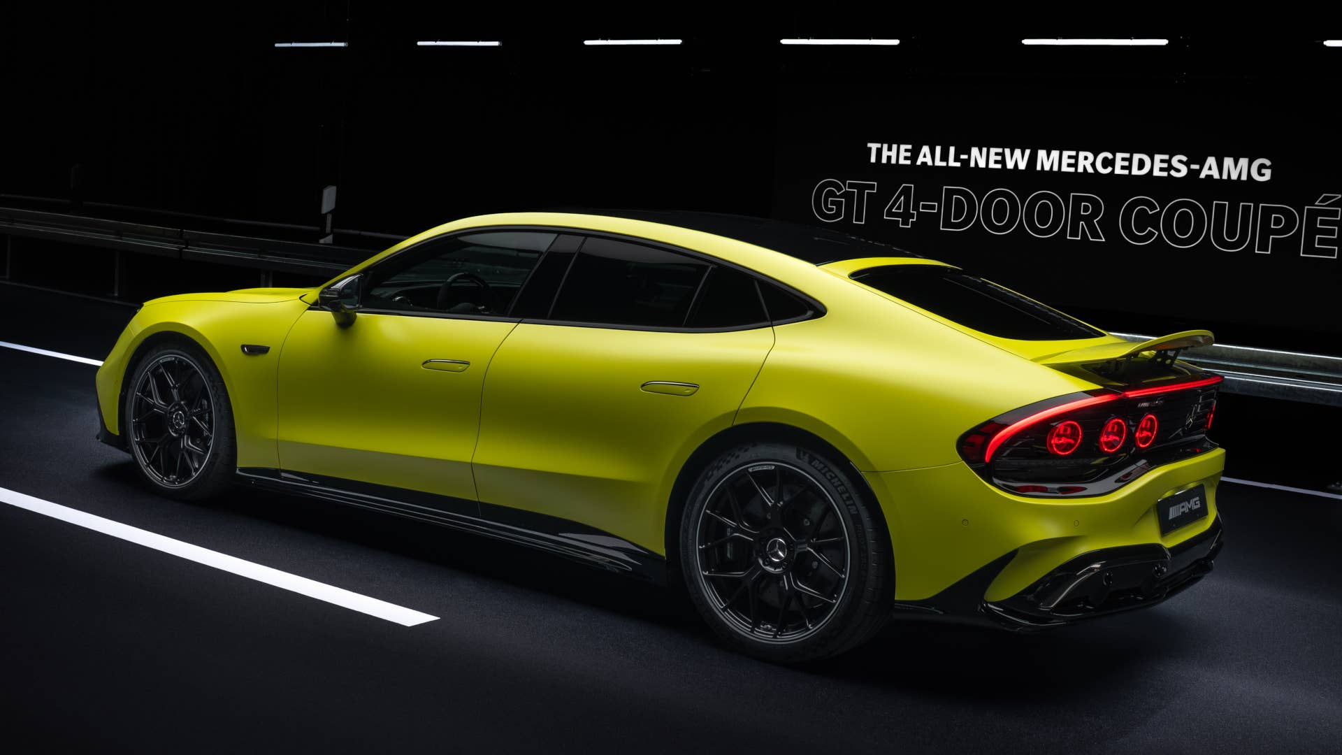 Mercedes-AMG GT 4-Door Ditches V8 Power For 1,153 HP Of Electric Muscle ...