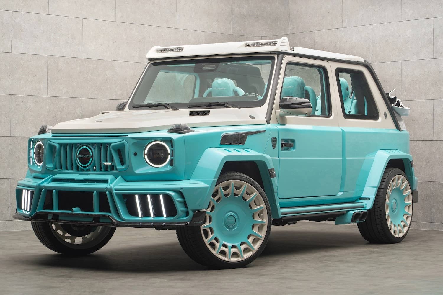 Mansory Azura Beats Mercedes To An 820-HP G-Class Cabrio - Autoblog