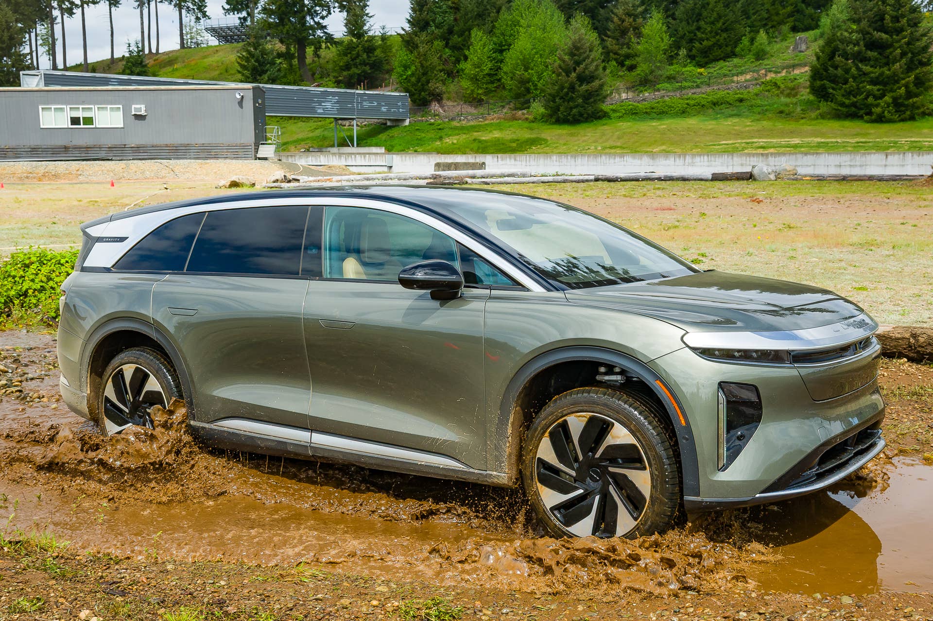 I Drove The 2026 Lucid Gravity Grand Touring At Mudfest: Here's My ...