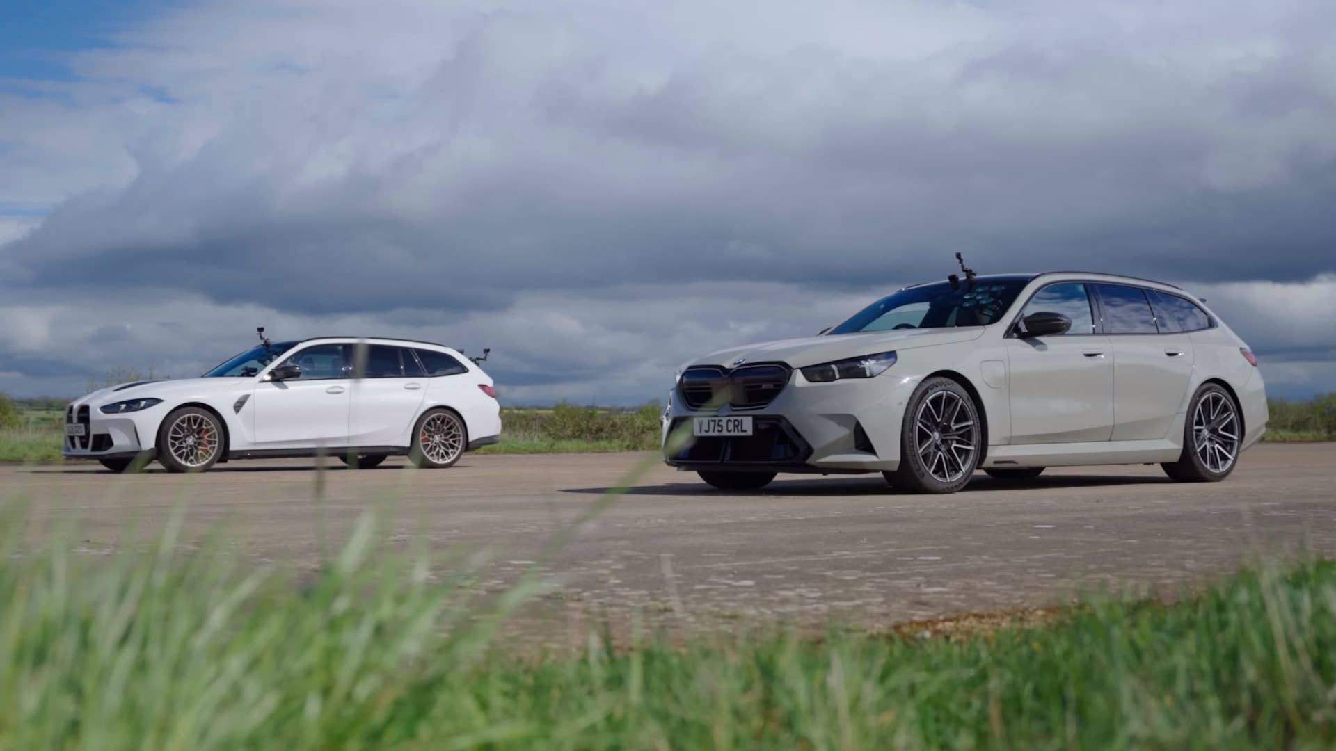BMW M3 CS Touring drag race shows why 717 HP can't save the heavy M5 ...