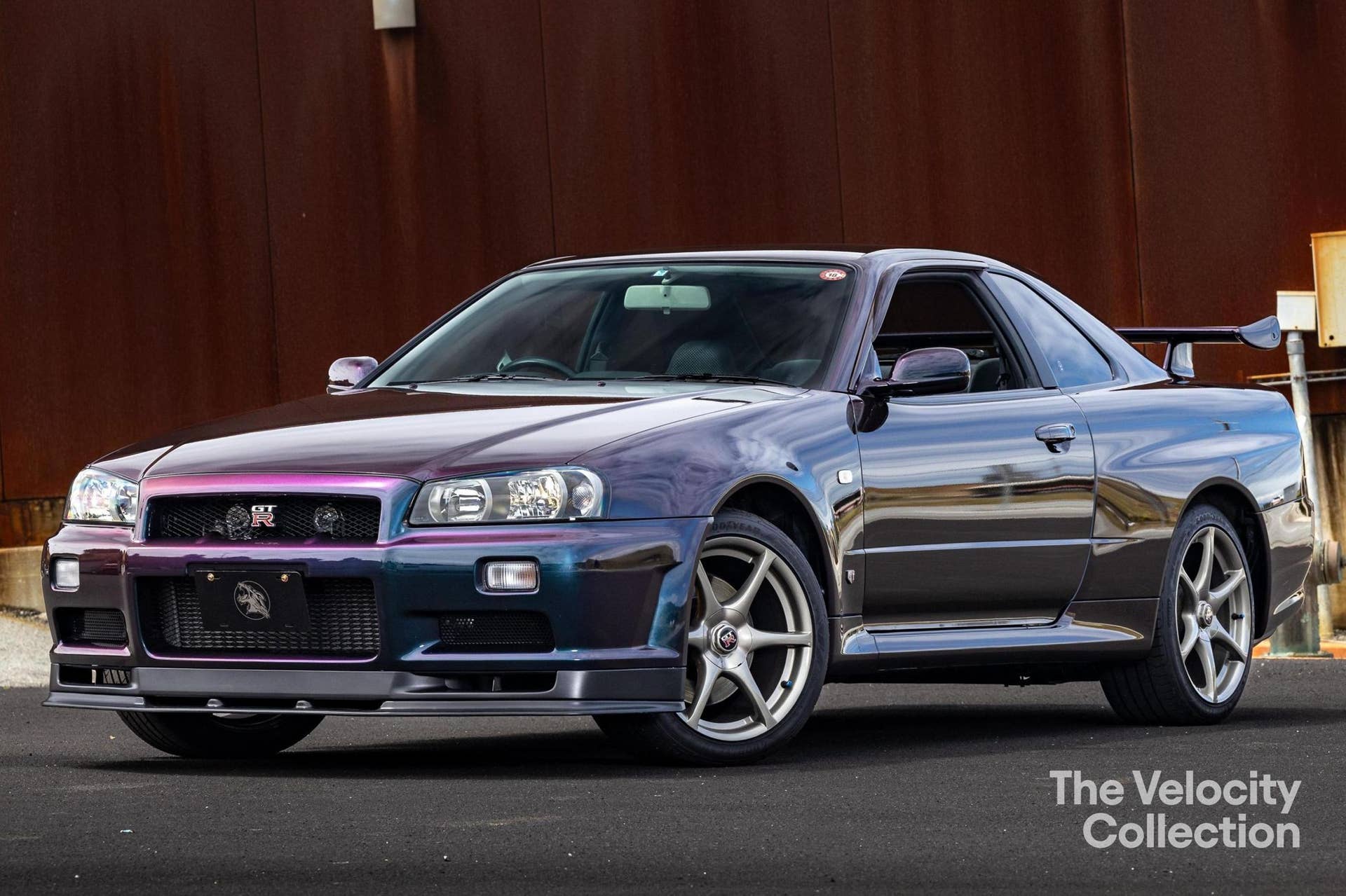 This 1999 Nissan Skyline GT-R V-Spec Pairs Midnight Purple With Just ...