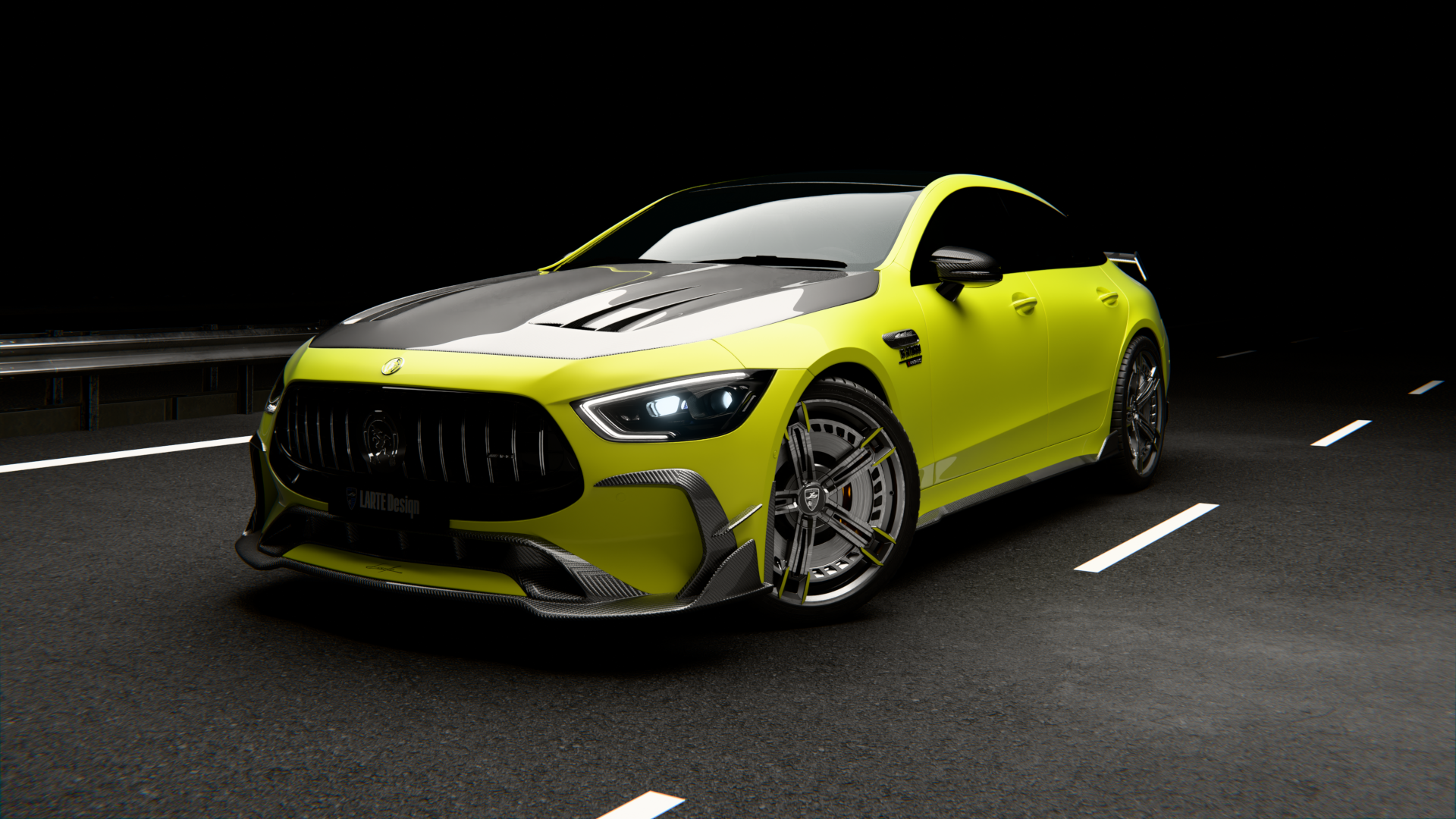 The Mercedes-AMG GT 4-Door Finally Looks As Loud As Its V8 - Autoblog