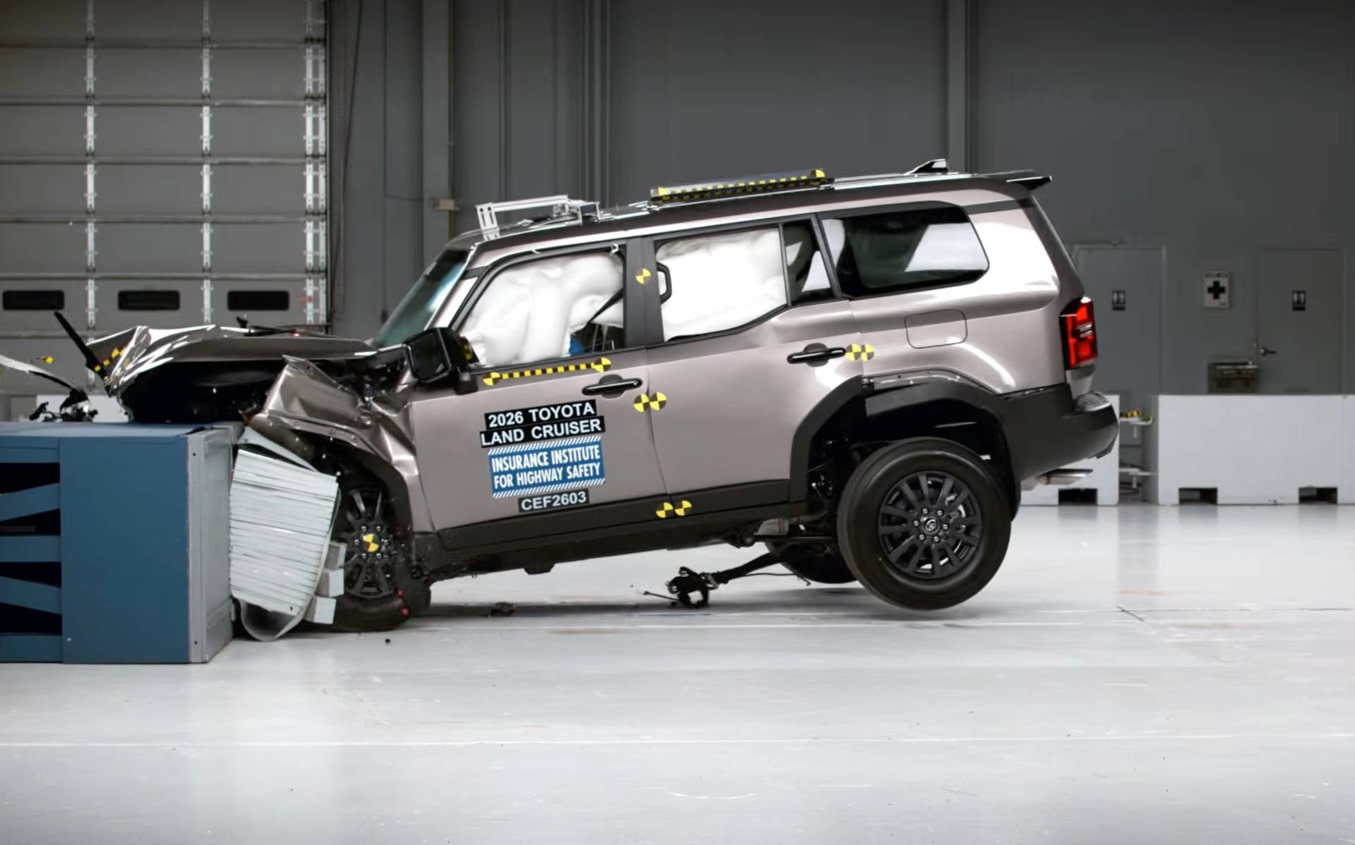 Toyota Land Cruiser Is Tough, But One Crash Test Exposed A Weak Spot ...