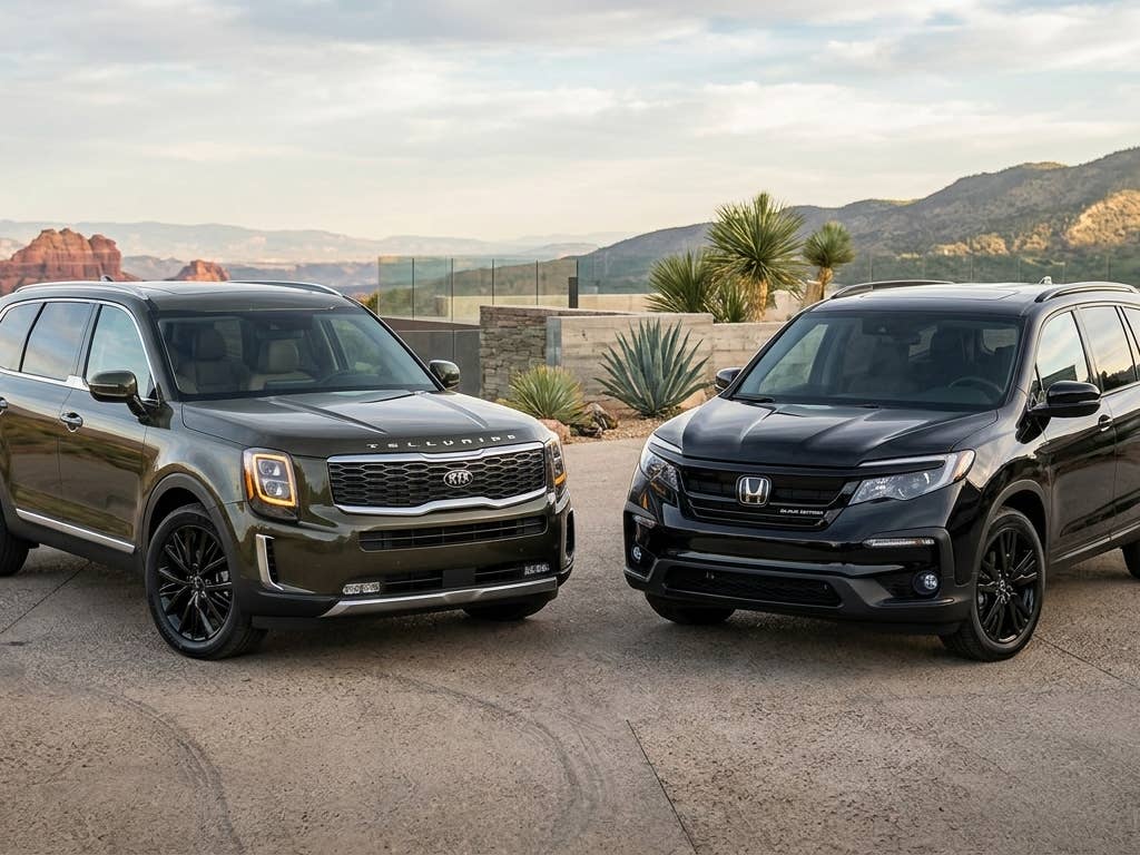 2020 Kia Telluride vs 2020 Honda Pilot: Which One Is More Reliable ...