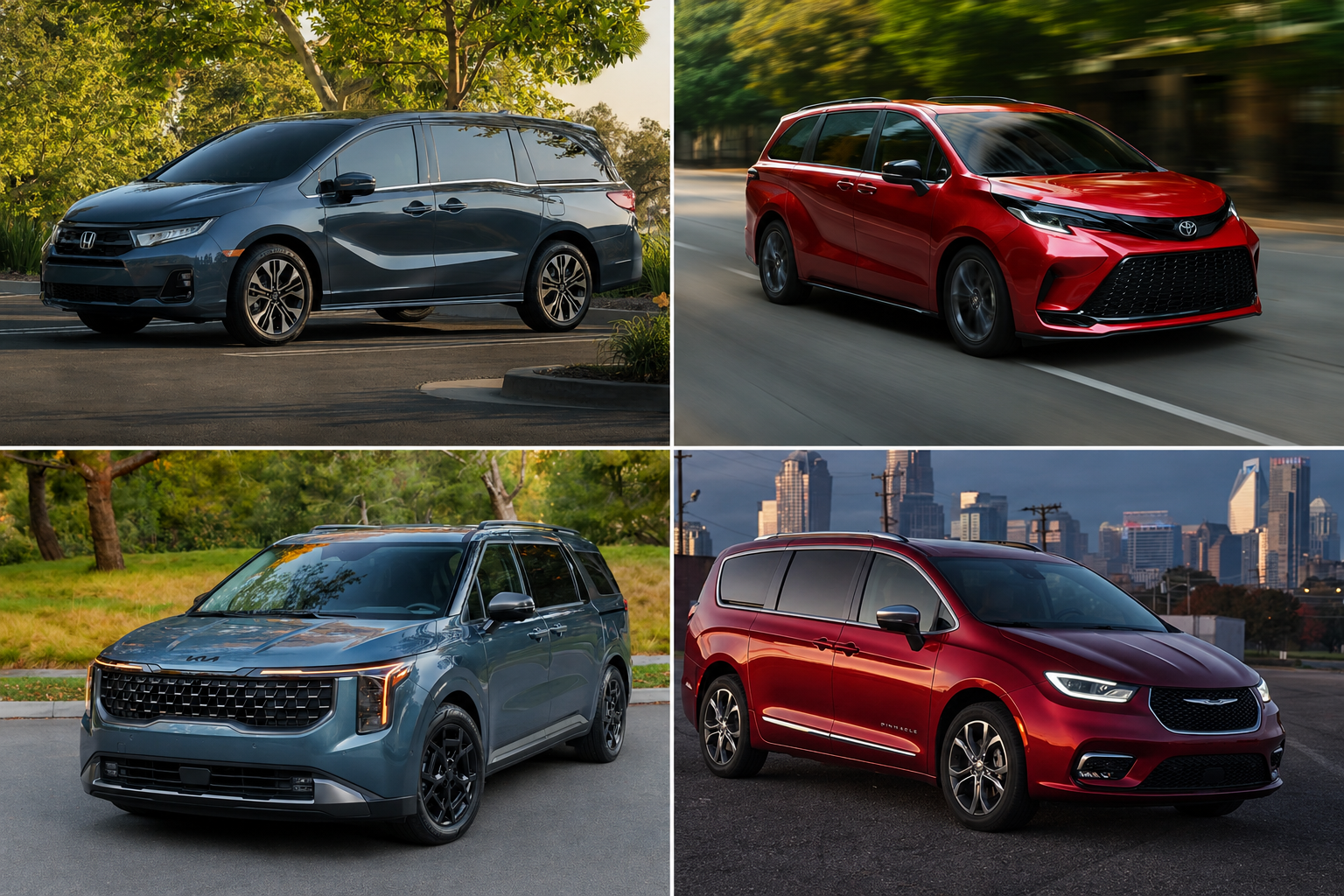 Toyota vs Honda vs Chrysler vs Kia: The Safest Minivan on the Market ...
