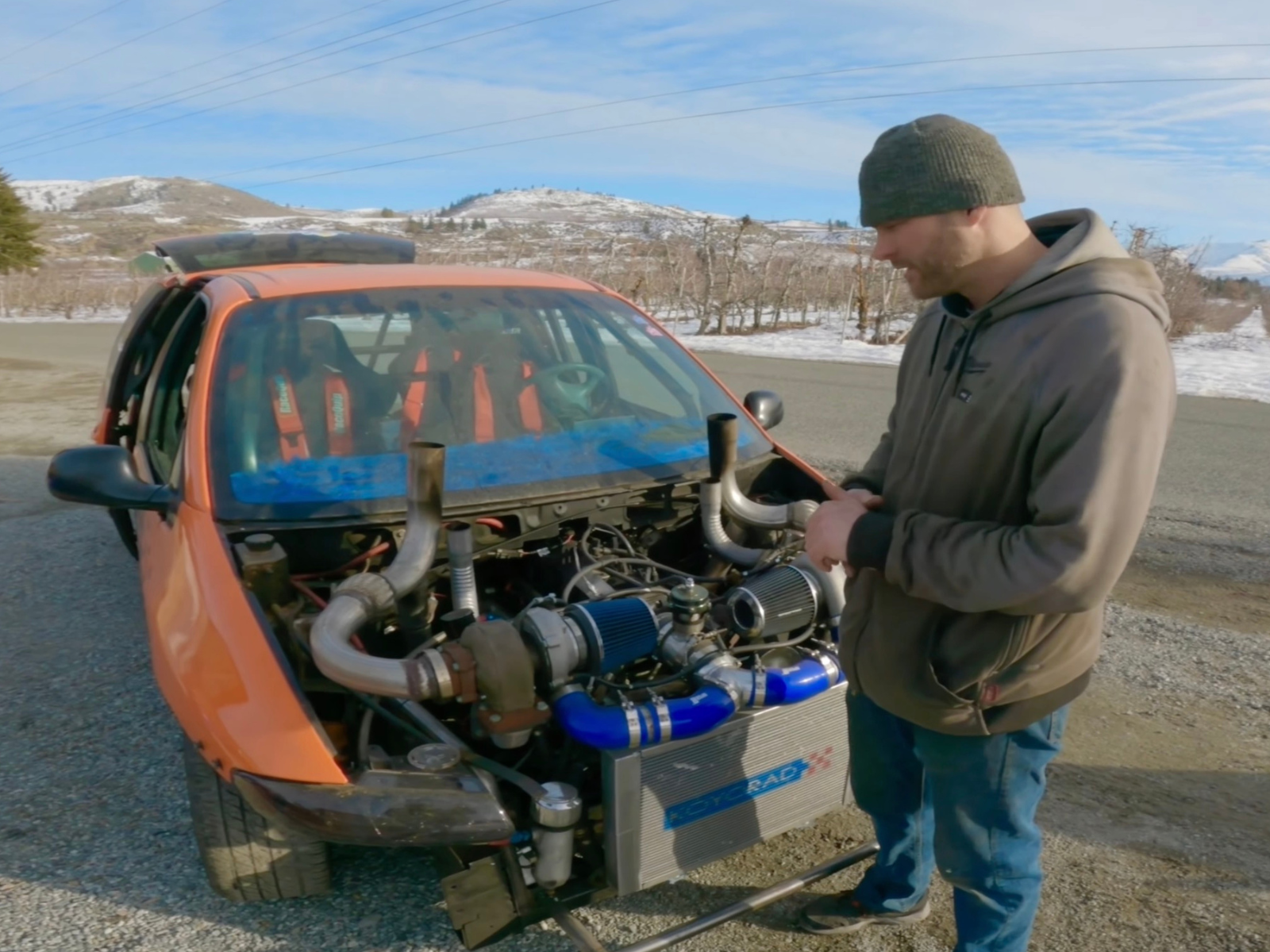 This Dodge Grand Caravan Became A Twin-Turbo Drift Minivan - Autoblog
