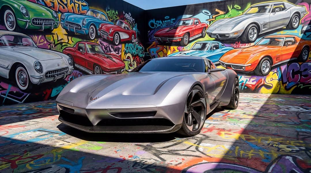 Modern Corvette Stingray Concept Brings Back The Shape The C8 Left ...