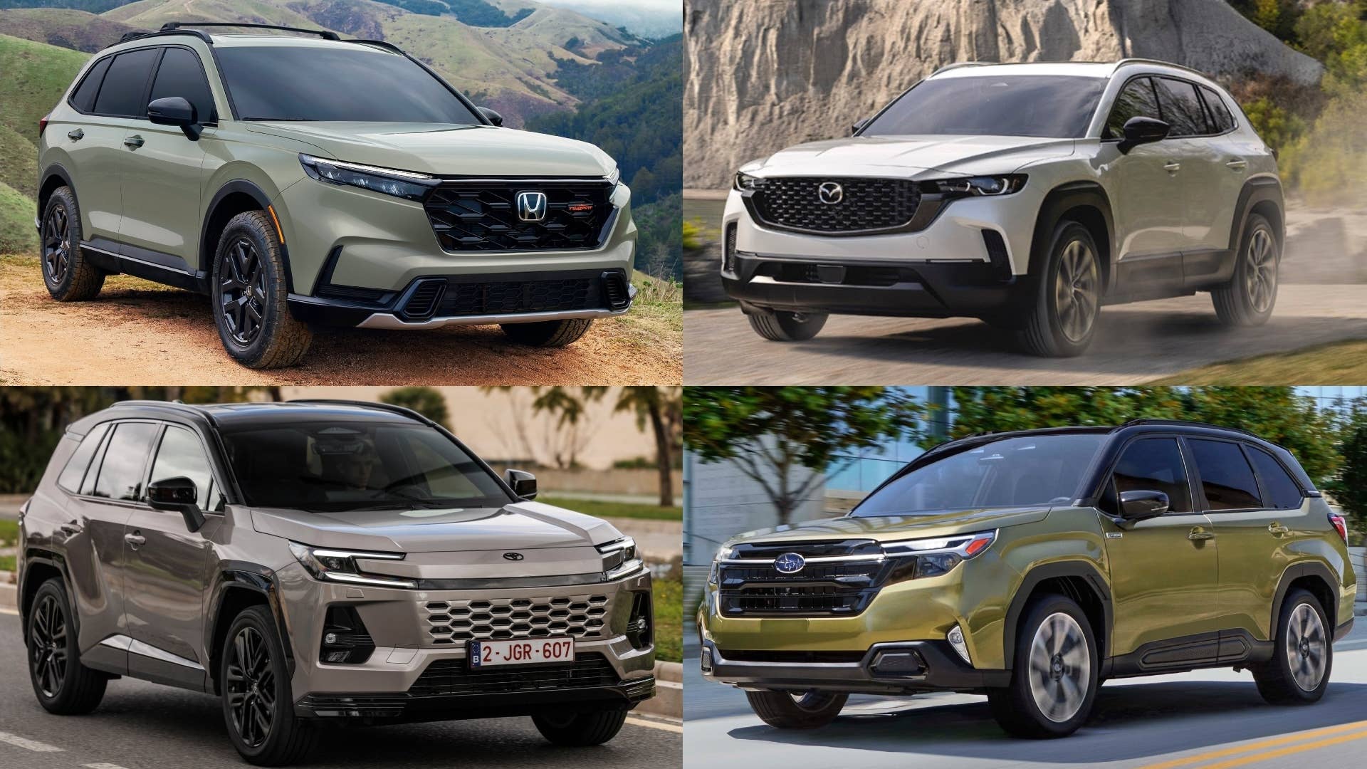 Subaru vs Toyota vs Honda vs Mazda Reliability: Hybrids Expose The Real ...