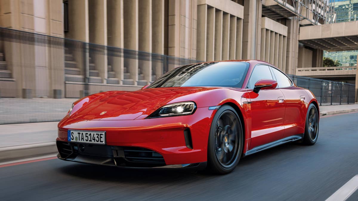 Porsche Taycan gets virtual gearbox and wild body kit from Manthey ...