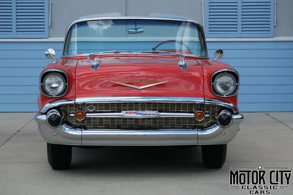 1957 Chevrolet Bel Air In Period Matador Red With 283 CI V8 For Sale ...
