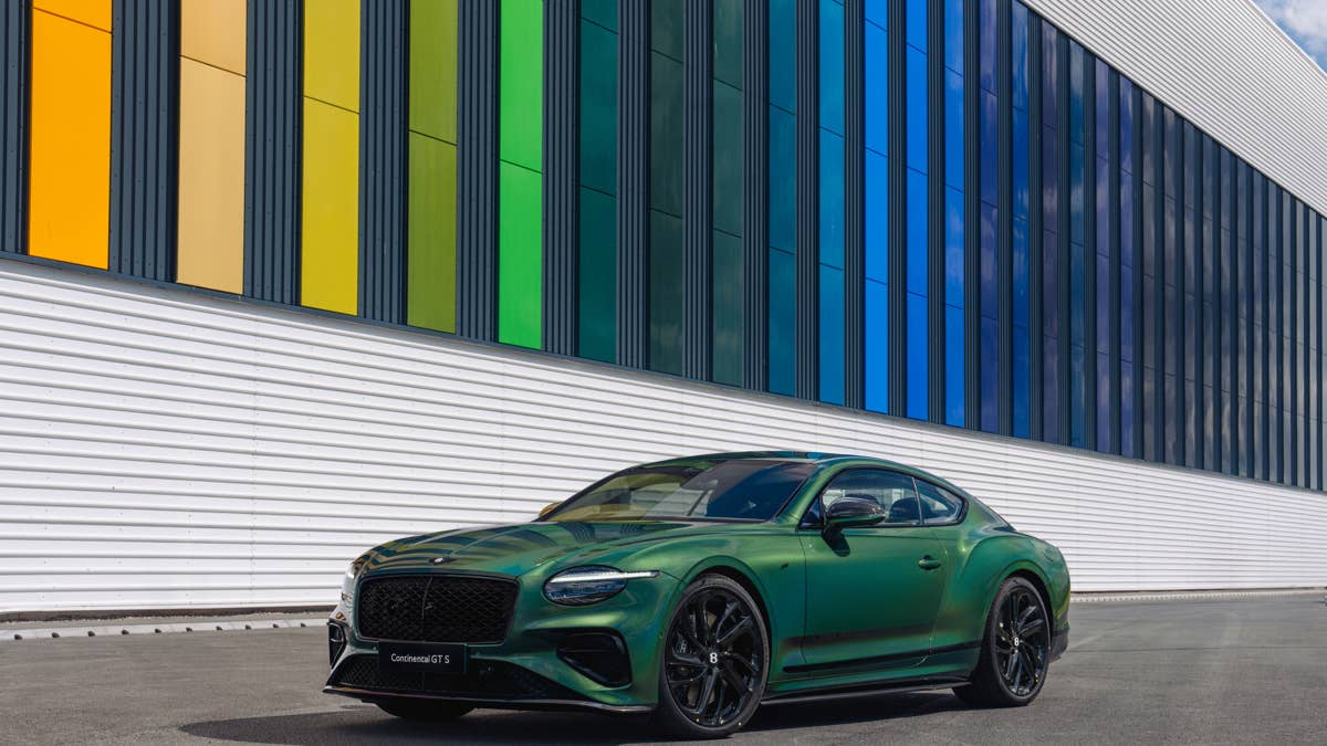 Bentley’s Continental GT Just Got A Spectacular New Colour-Shifting ...