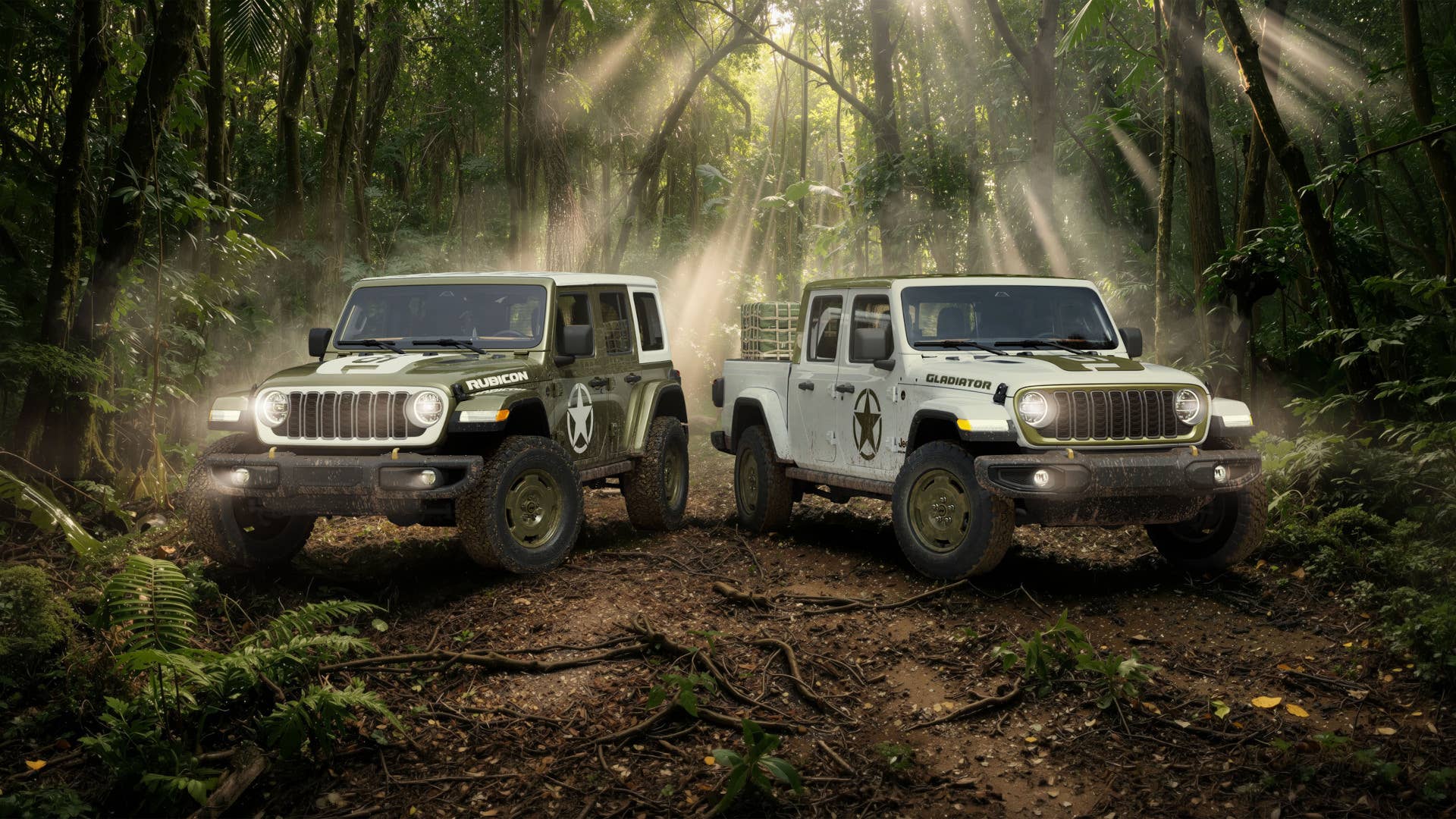 Jeep Wrangler and Gladiator Report for Duty with New Sarge Special ...