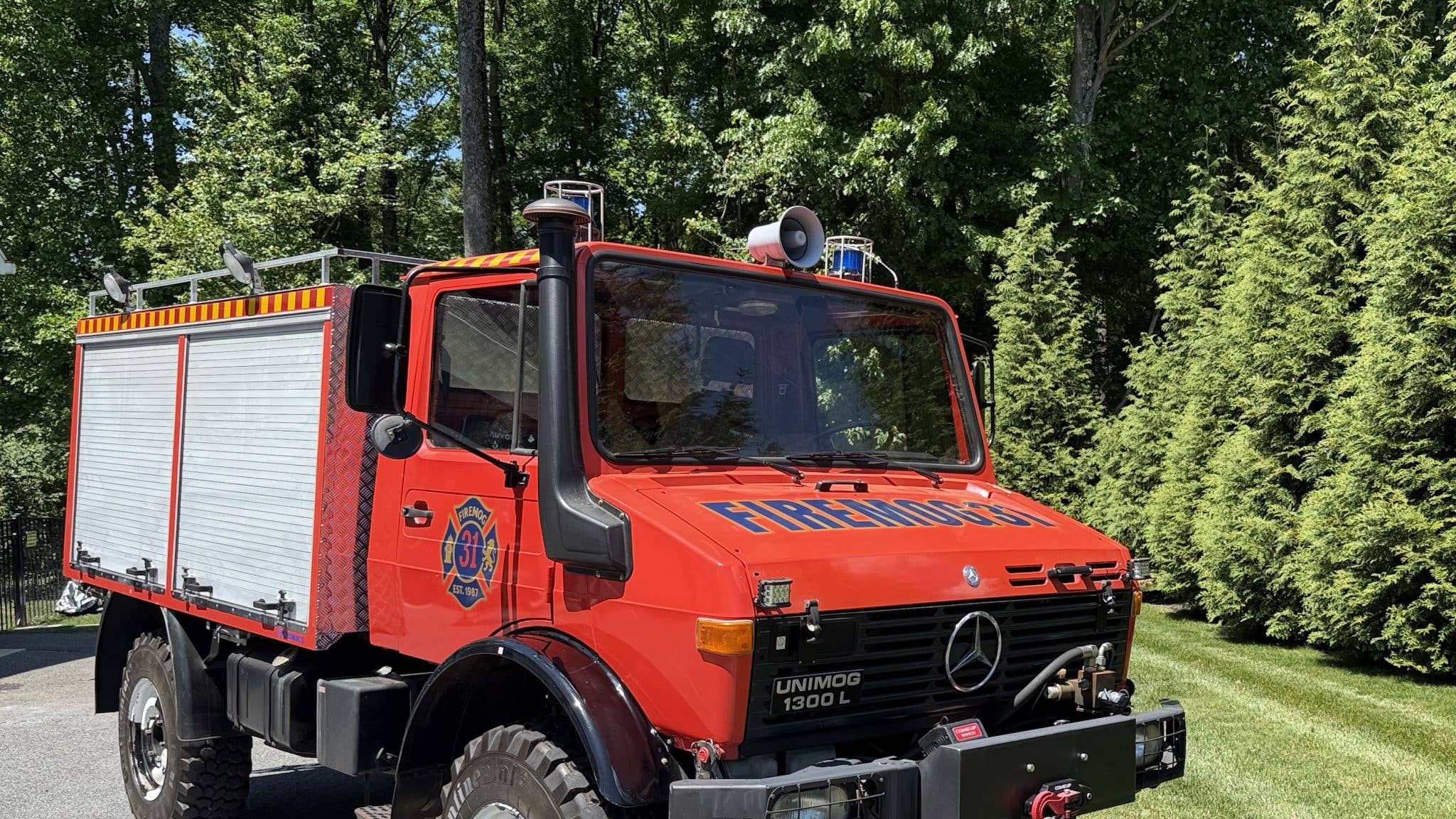 1987 Mercedes-Benz Unimog 1300L For Sale With Portal Axles, Triple ...