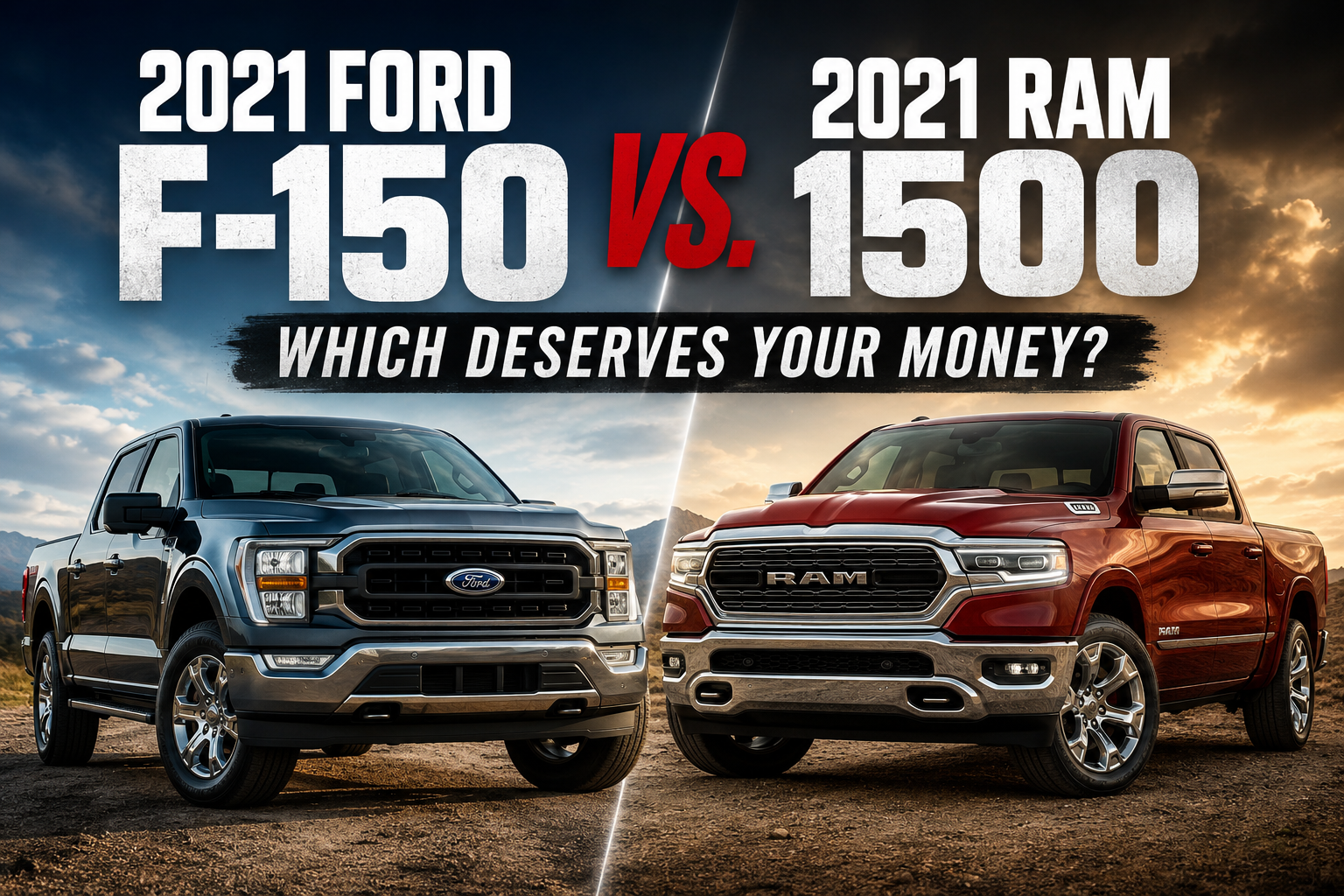 2021 Ford F-150 Vs. 2021 RAM 1500: Which Deserves Your Money? - Autoblog