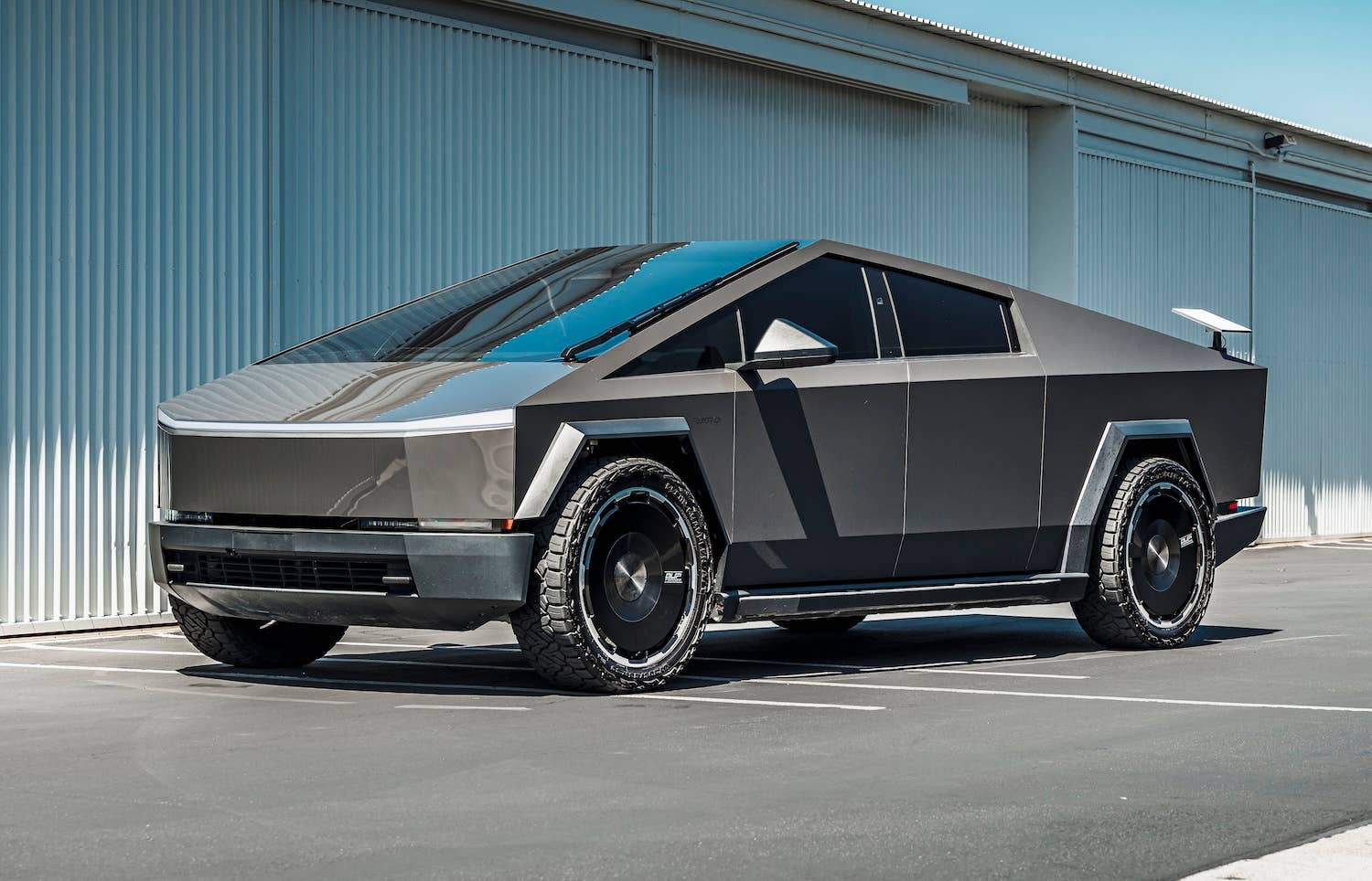 Tesla Cybertruck 24-Inch Retro Disc Wheels Cost As Much As A Used ...