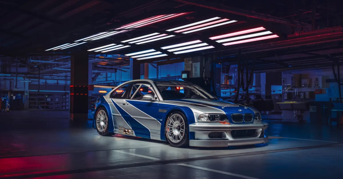 BMW M3 GTR commemorates 30 years of "Need For Speed" franchise - Autoblog
