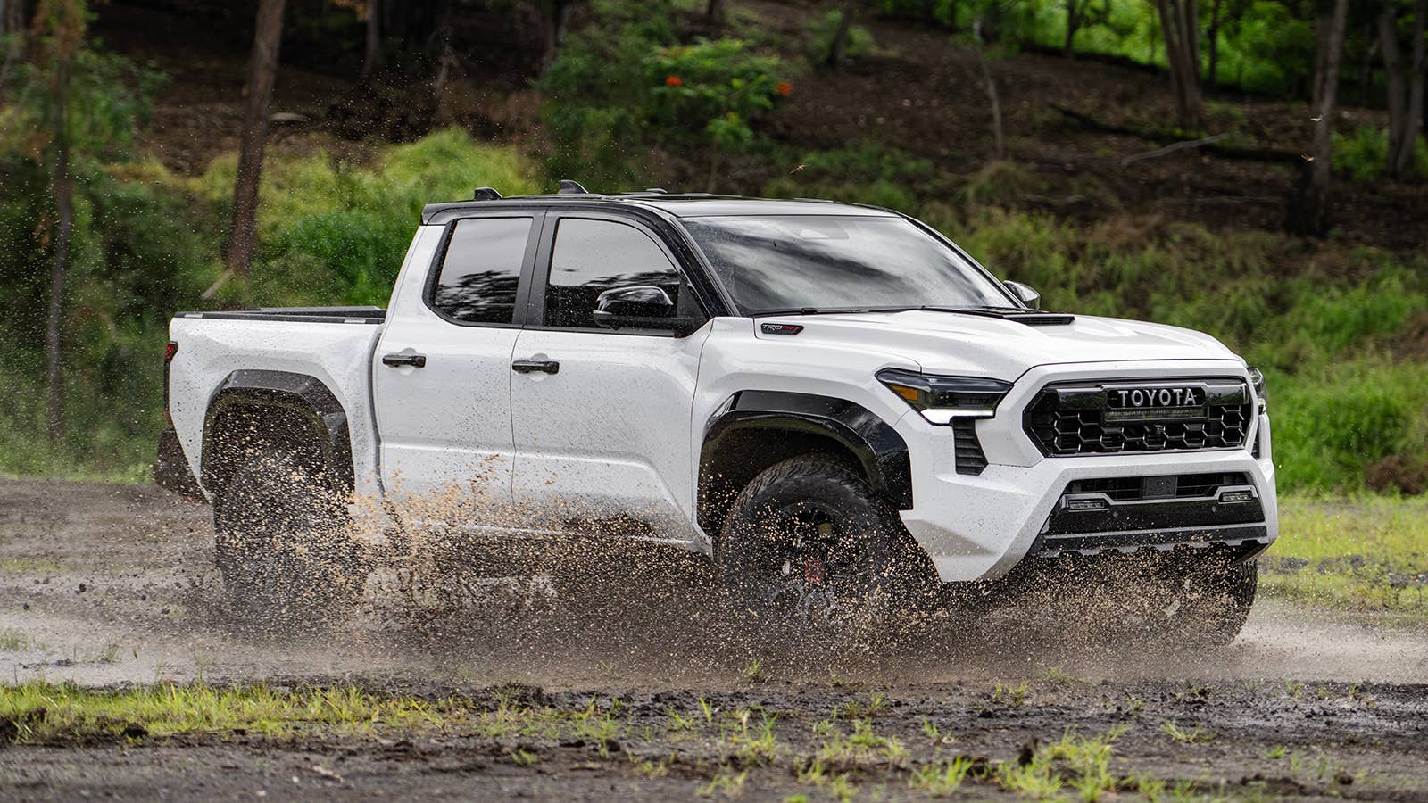 2024 Tacoma Toyota TRD Pro teased in a special 'Terra' orange color ...