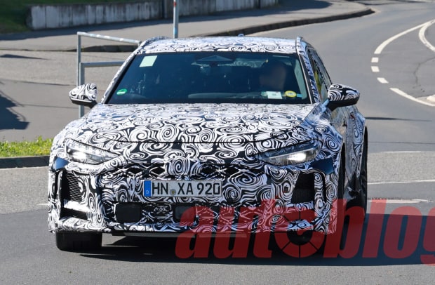 Next-gen Audi RS 7 Avant caught testing in new spy photos - Autoblog