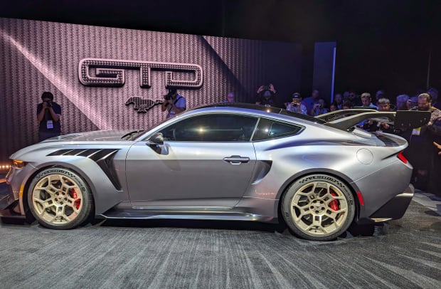 Ford Mustang GTD's Drag Reduction System has powerful aero capabilities ...